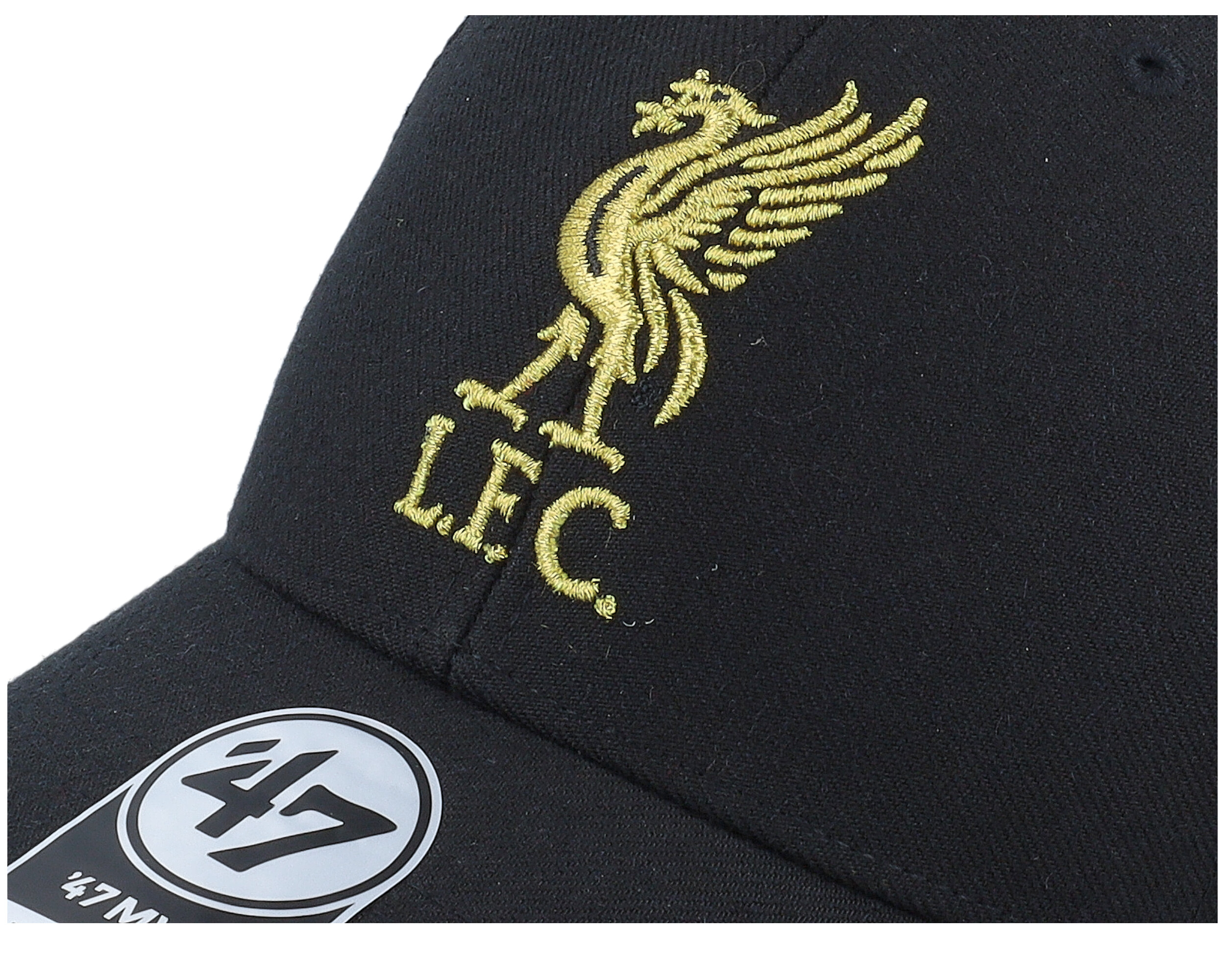 Liverpool Exclusive Metallic Mvp Black/Gold Adjustable - 47 Brand cap ...