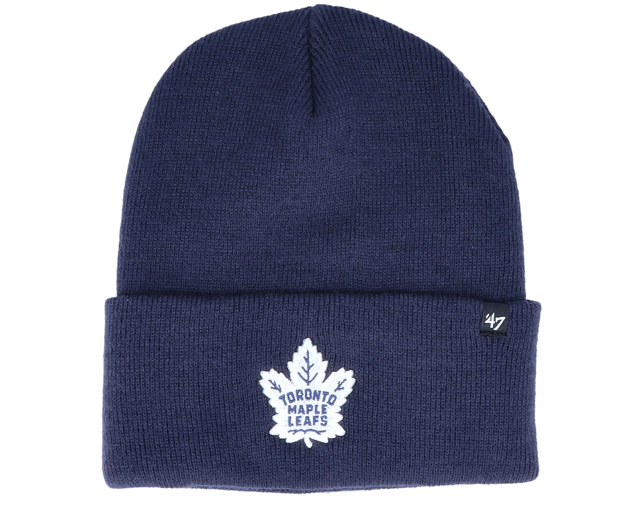 Toronto Maple Leafs Haymaker Light Navy Cuff - 47 Brand beanie ...