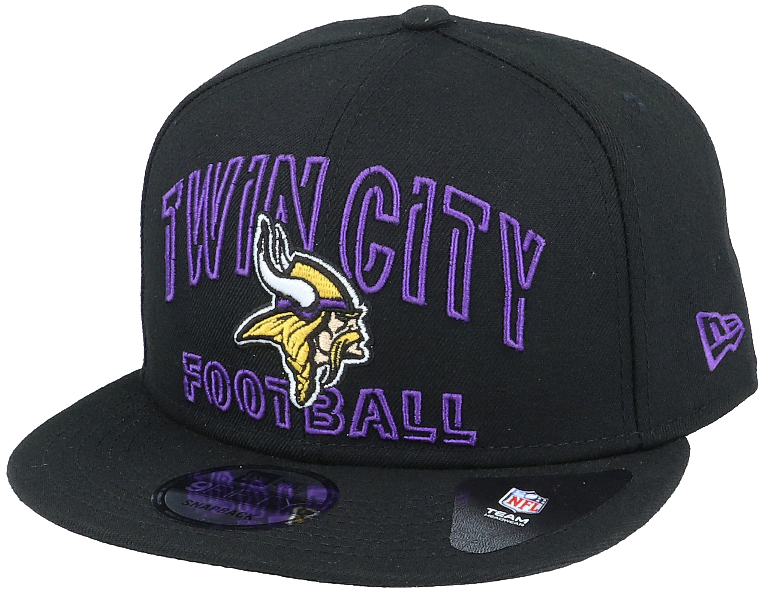 Minnesota Vikings NFL 20 Draft Alt 9Fifty Black Snapback ...