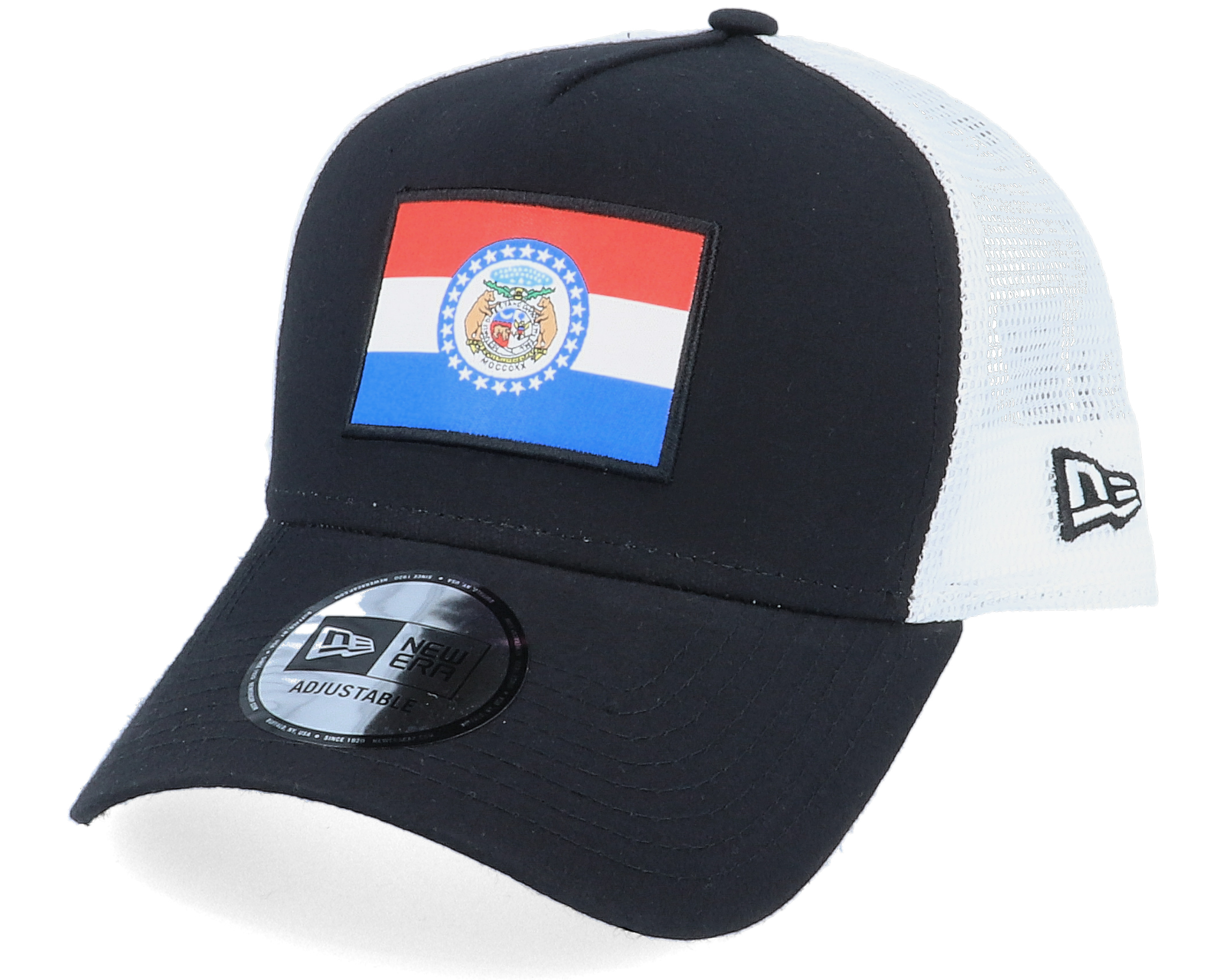 Missouri US State Trucker Black/White Trucker | Hatstoreworld.com