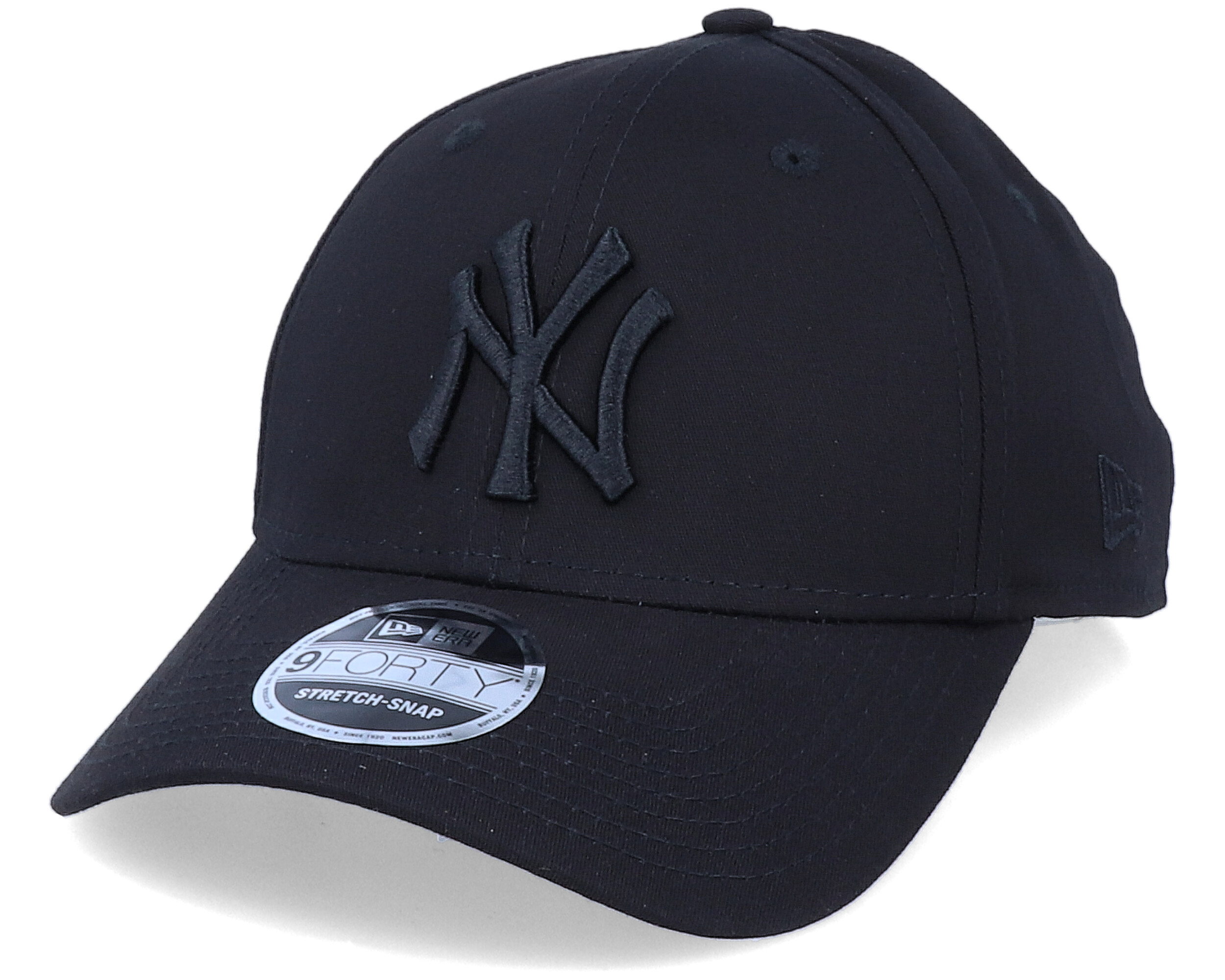 New York Yankees Black On Black 9Forty Black Adjustable - New Era ...