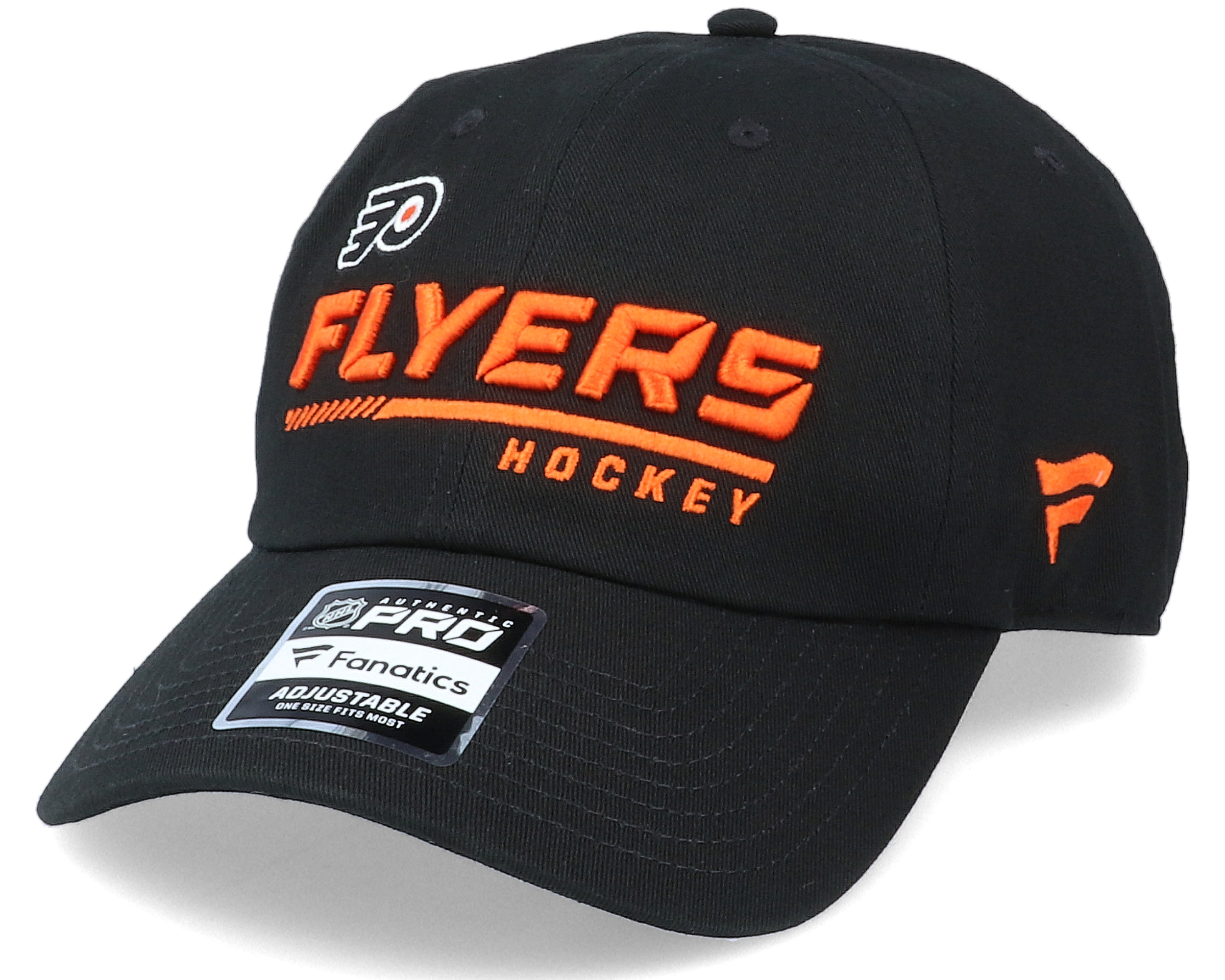 Philadelphia Flyers Authentic Pro Locker Room Dad Cap Black Adjustable ...