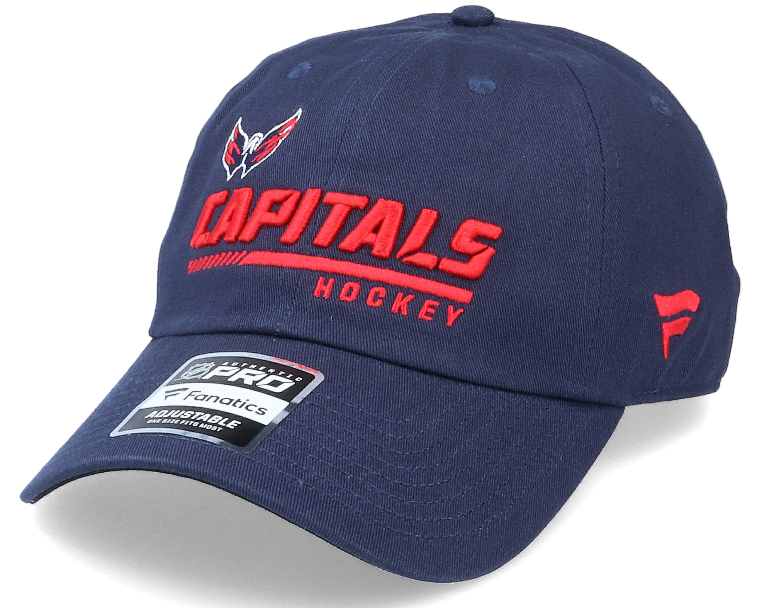 Washington Capitals Authentic Pro Locker Room Dad Cap Navy Adjustable ...