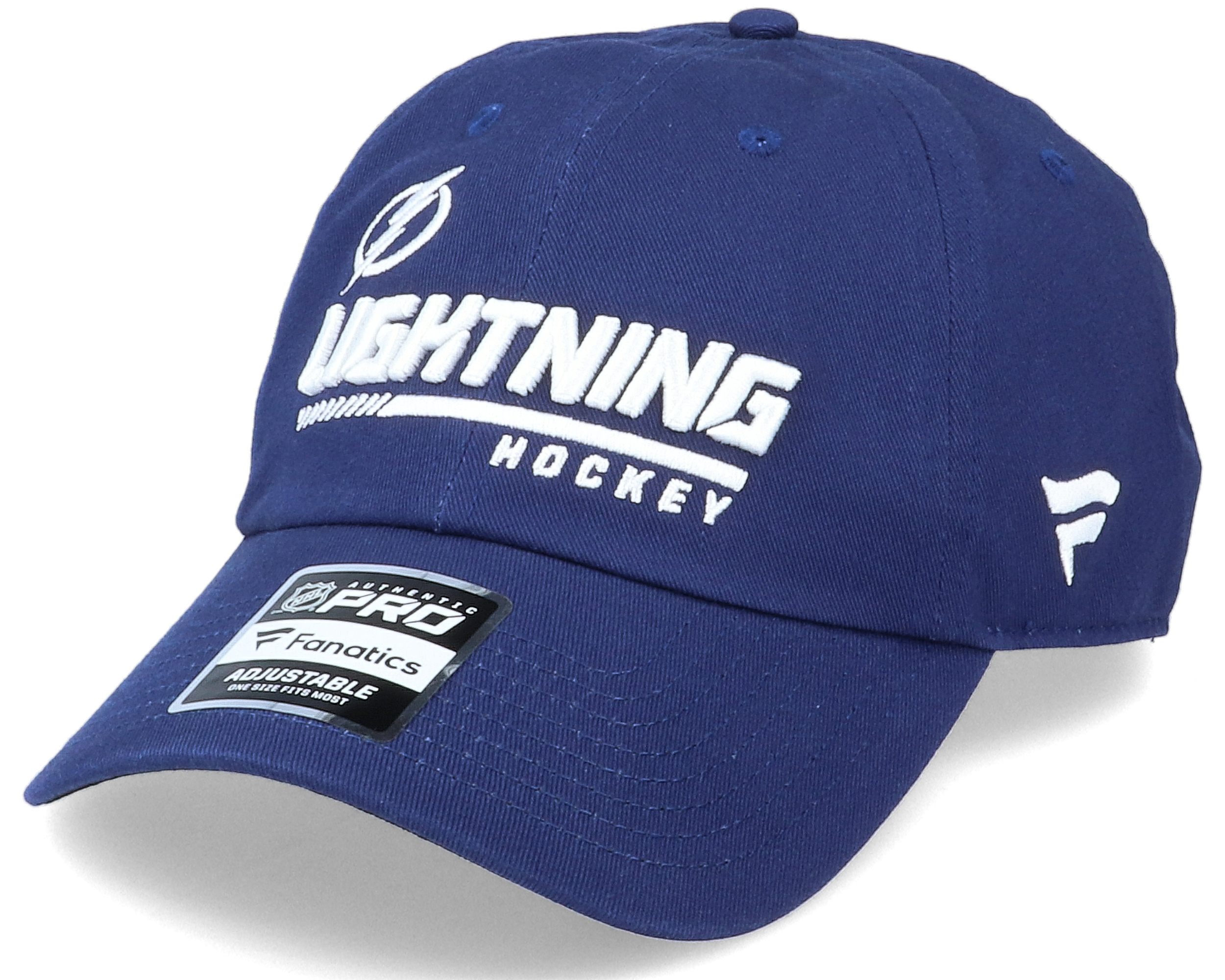 Tampa Bay Lightning Authentic Pro Locker Room Dad Cap Blue Adjustable ...