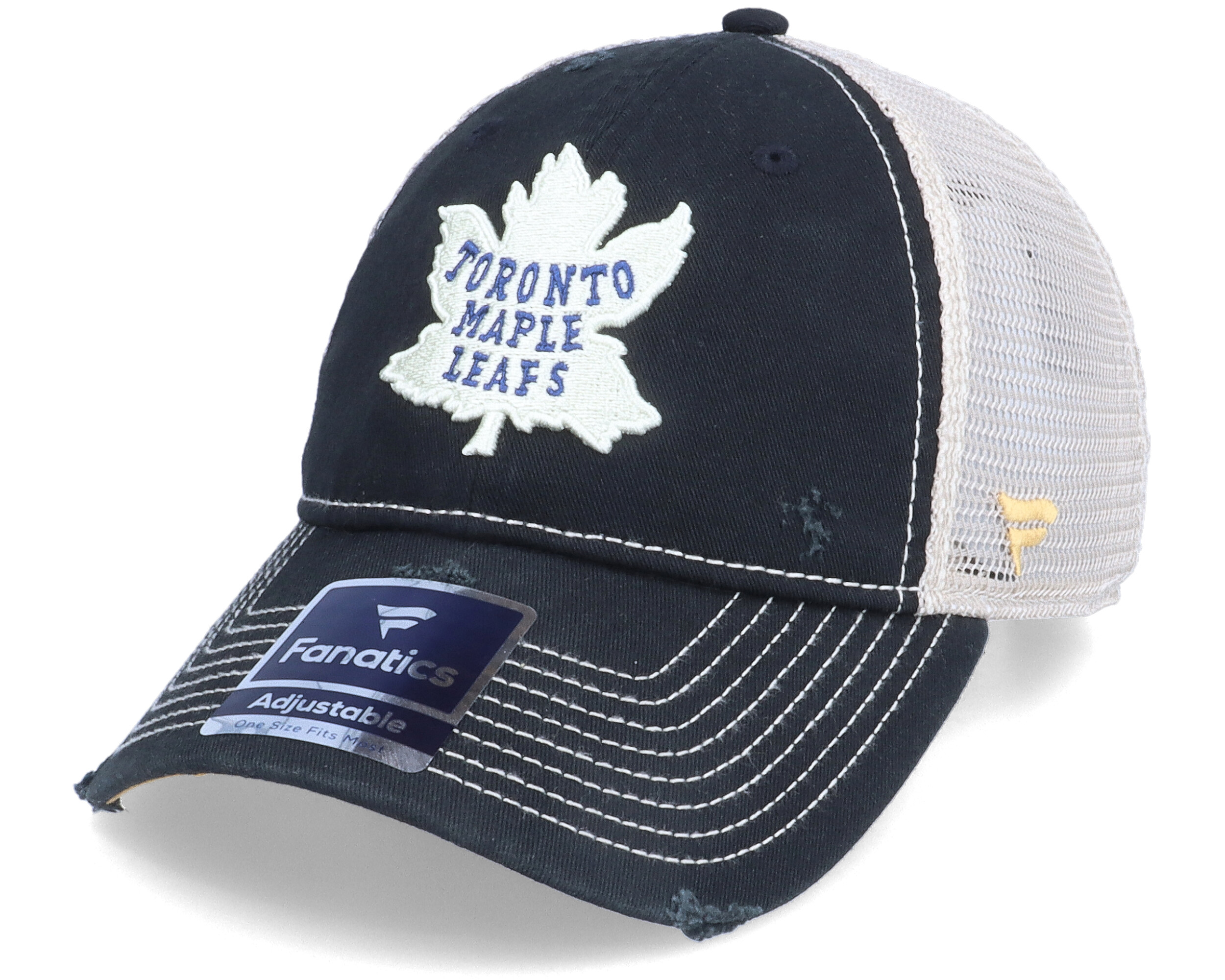 Toronto Maple Leafs True Classics Unstructured Meshback Black/White ...
