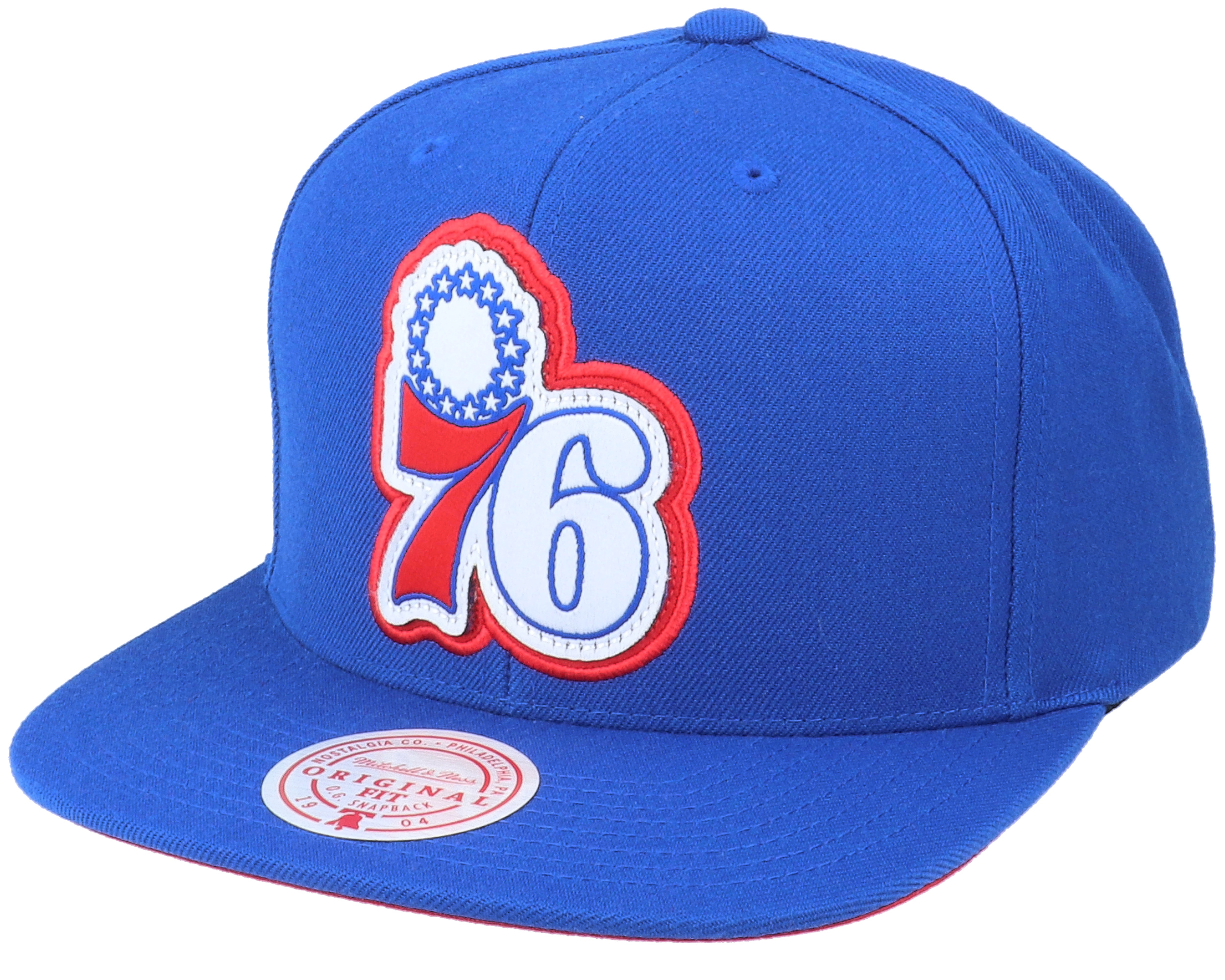 Philadelphia 76ers Pop Back Royal Snapback - Mitchell & Ness ...