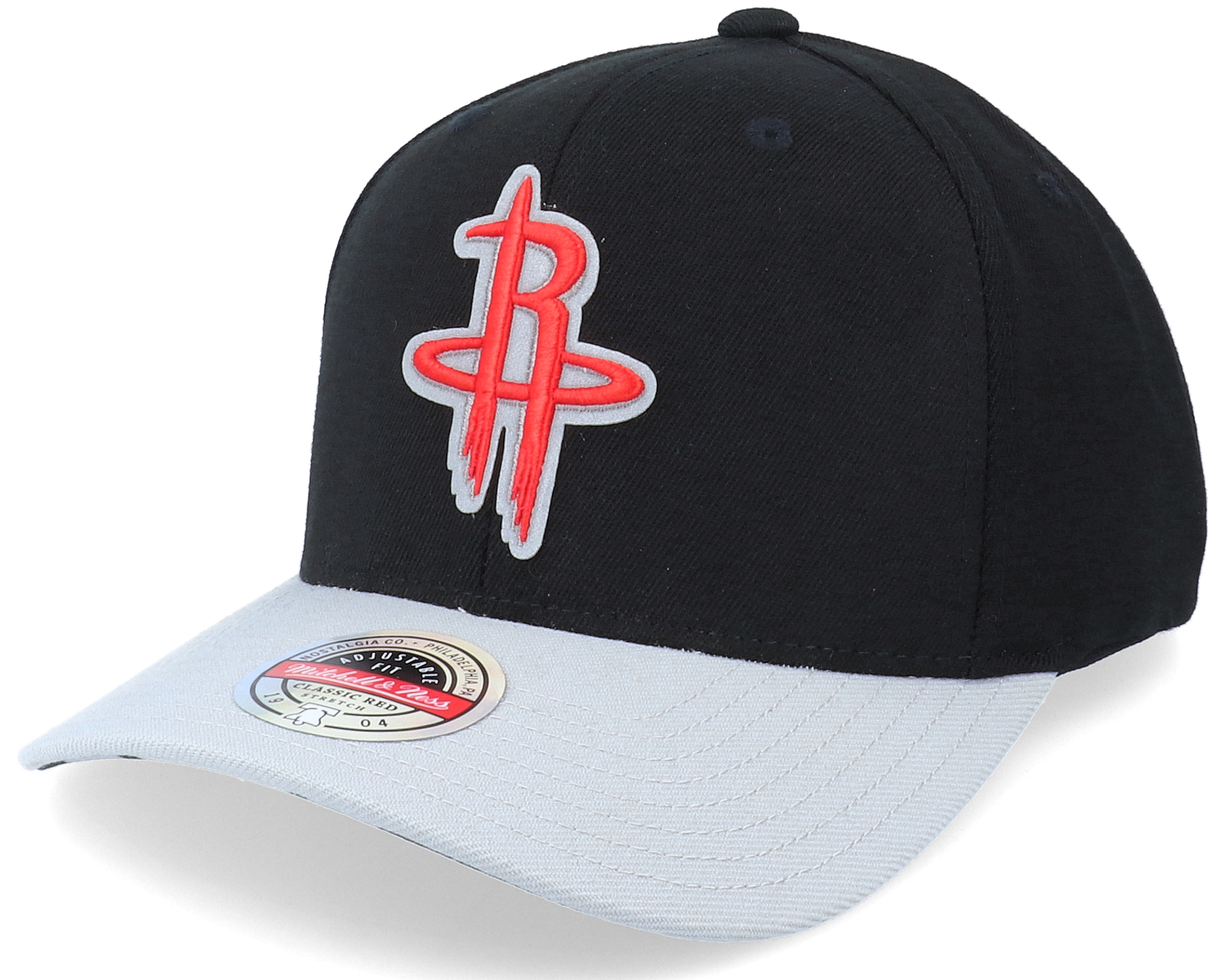 Houston Rockets Spot Lights Stretch Black/Grey Adjustable - Mitchell ...
