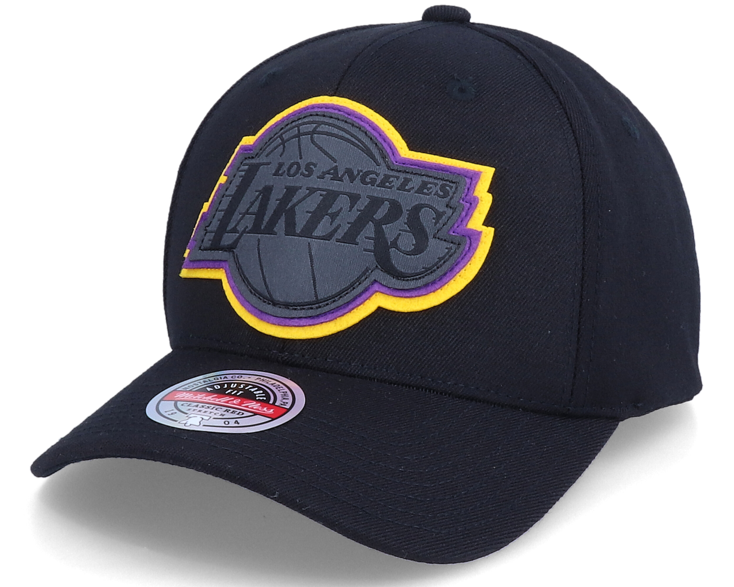 LA Lakers Levels Black Adjustable | Hatstoreworld.com