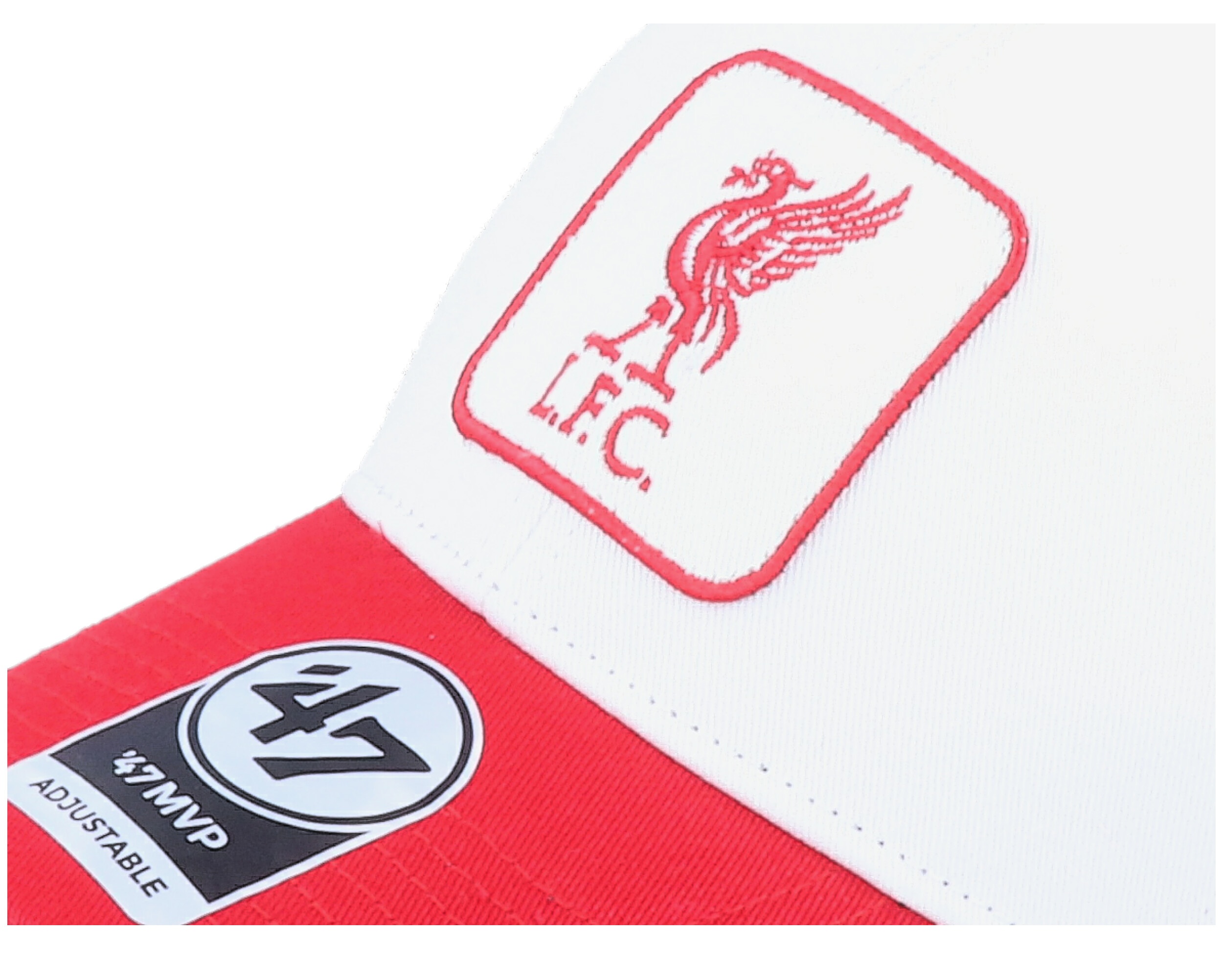 Hatstore Exclusive Liverpool FC Red/White Trucker Patch - 47 Brand cap ...