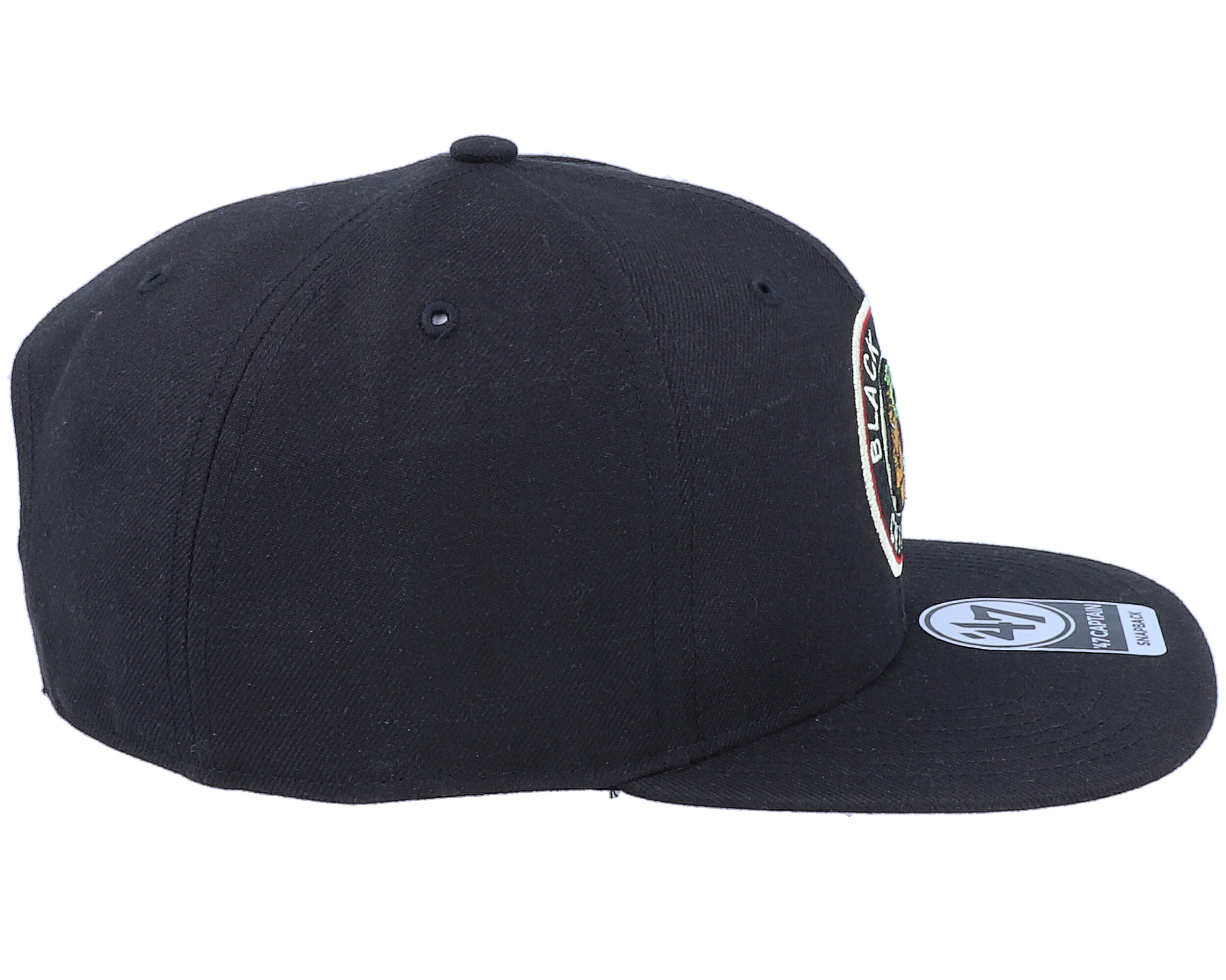 Hatstore Exclusive x Chicago Blackhawks Captain No Shot Vintage Black ...