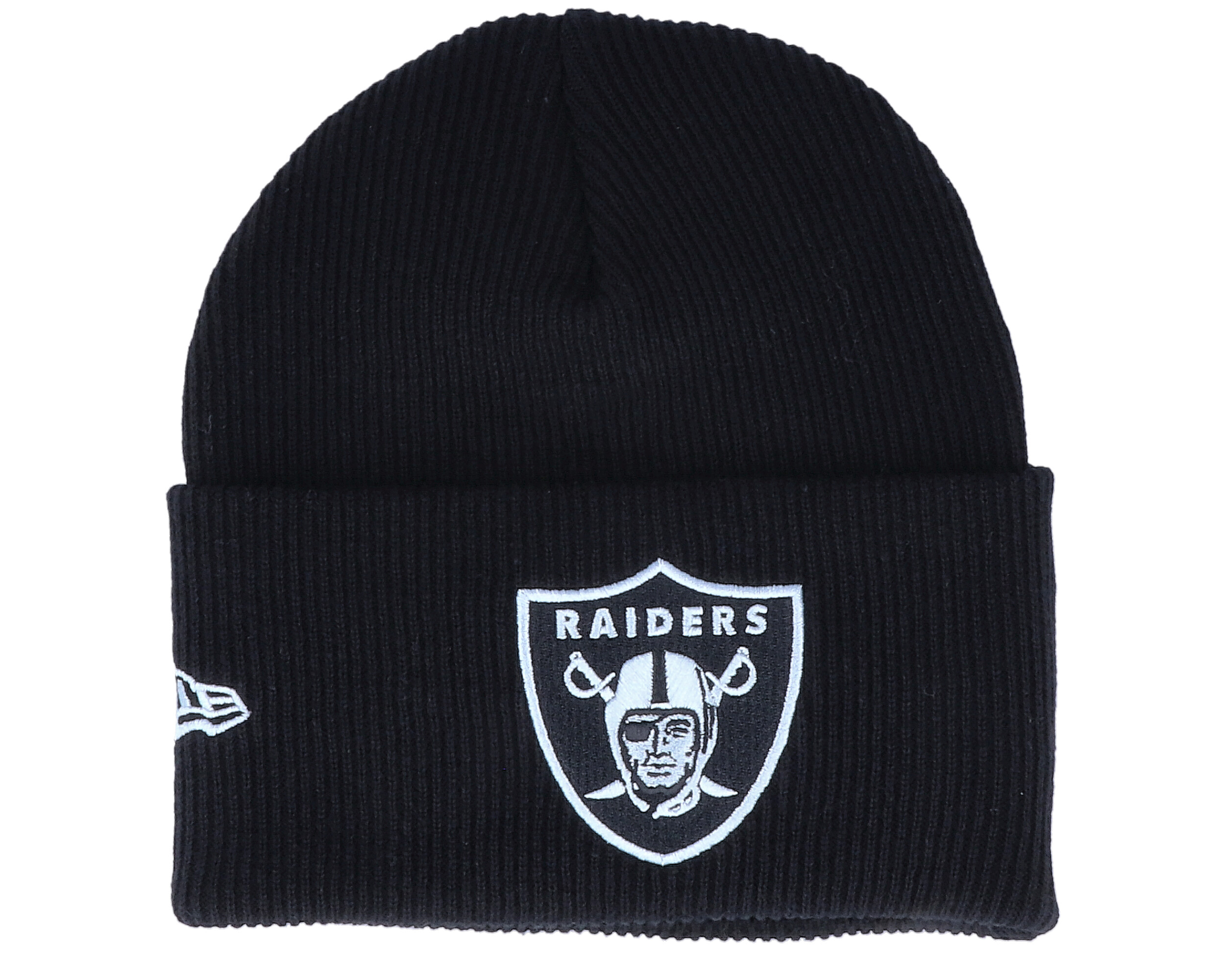 Las Vegas Raiders Wordmark Knit Black Cuff | Hatstoreworld.com