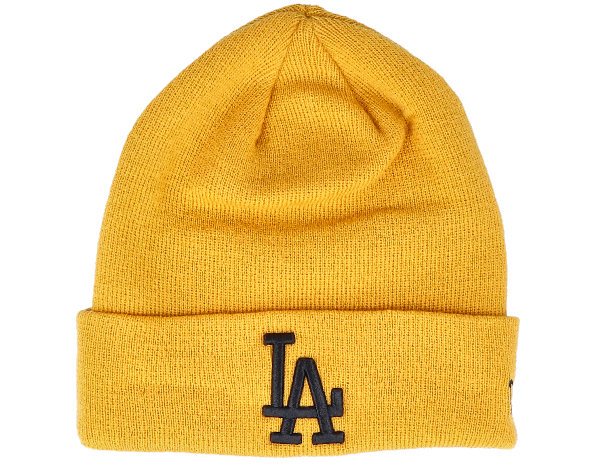 Los Angeles Dodgers League Essential Knit Yellow Cuff | Hatstoreworld.com