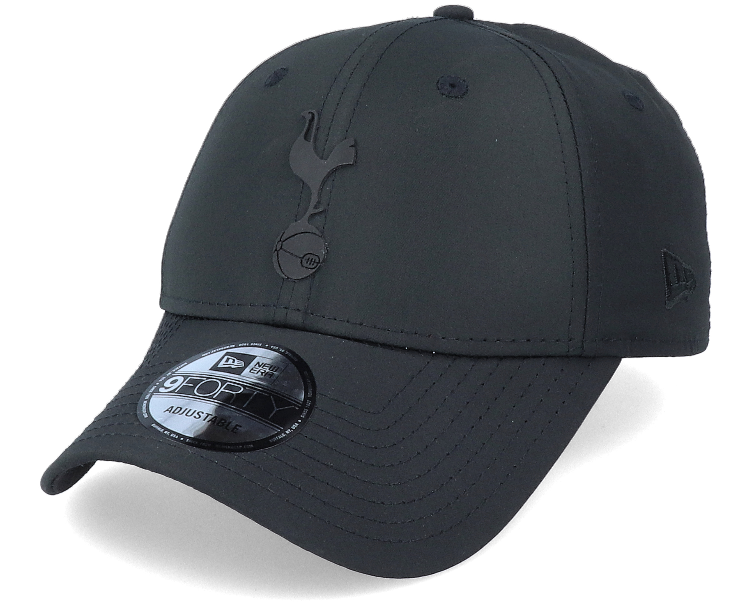 Tottenham Hotspur Silicone Logo 9Forty Black Adjustable - New Era ...