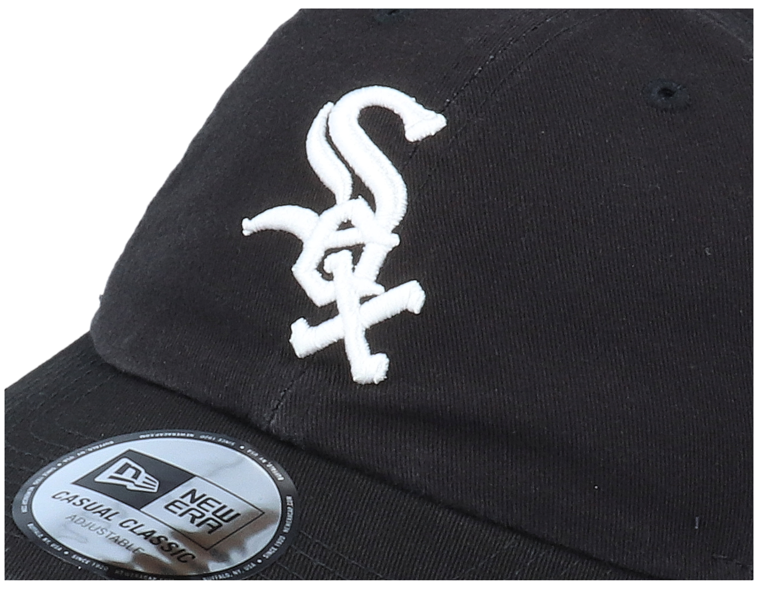 Chicago White Sox Washed Dad Cap Casual Classic 9Twenty Black ...