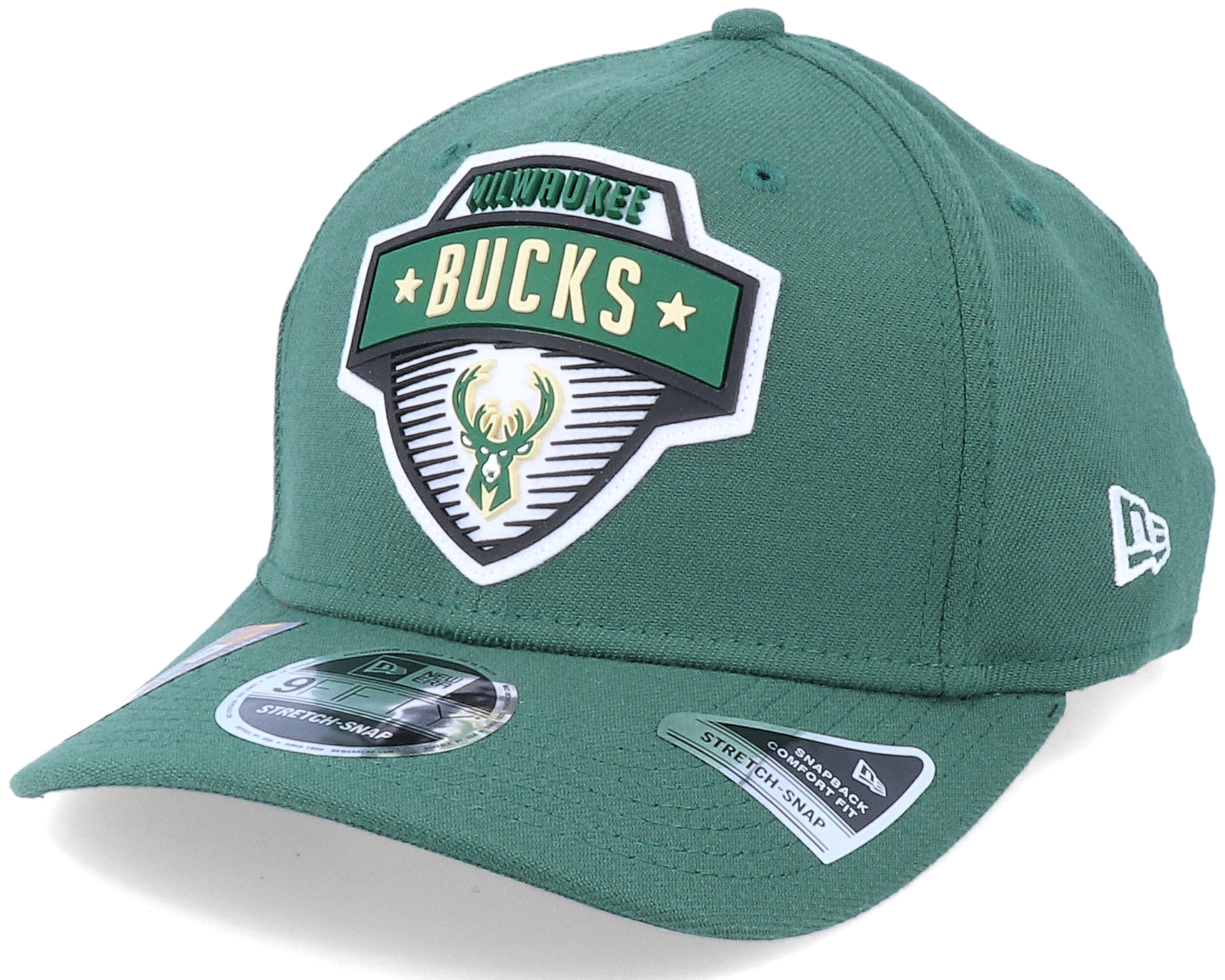 Milwaukee Bucks NBA 20 Tip Off 9Fifty Green Adjustable | Hatstoreworld.com