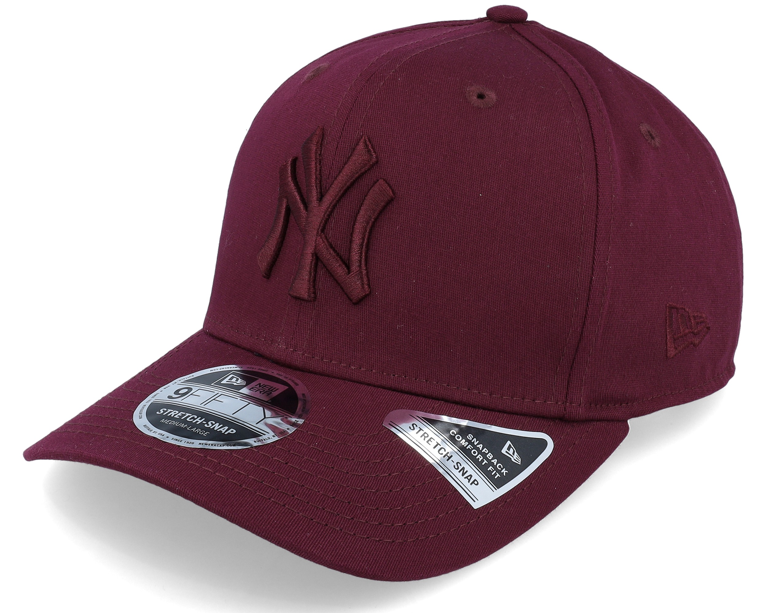New York Yankees Essential 9Fifty Maroon/Maroon Adjustable - New Era 棒球 ...