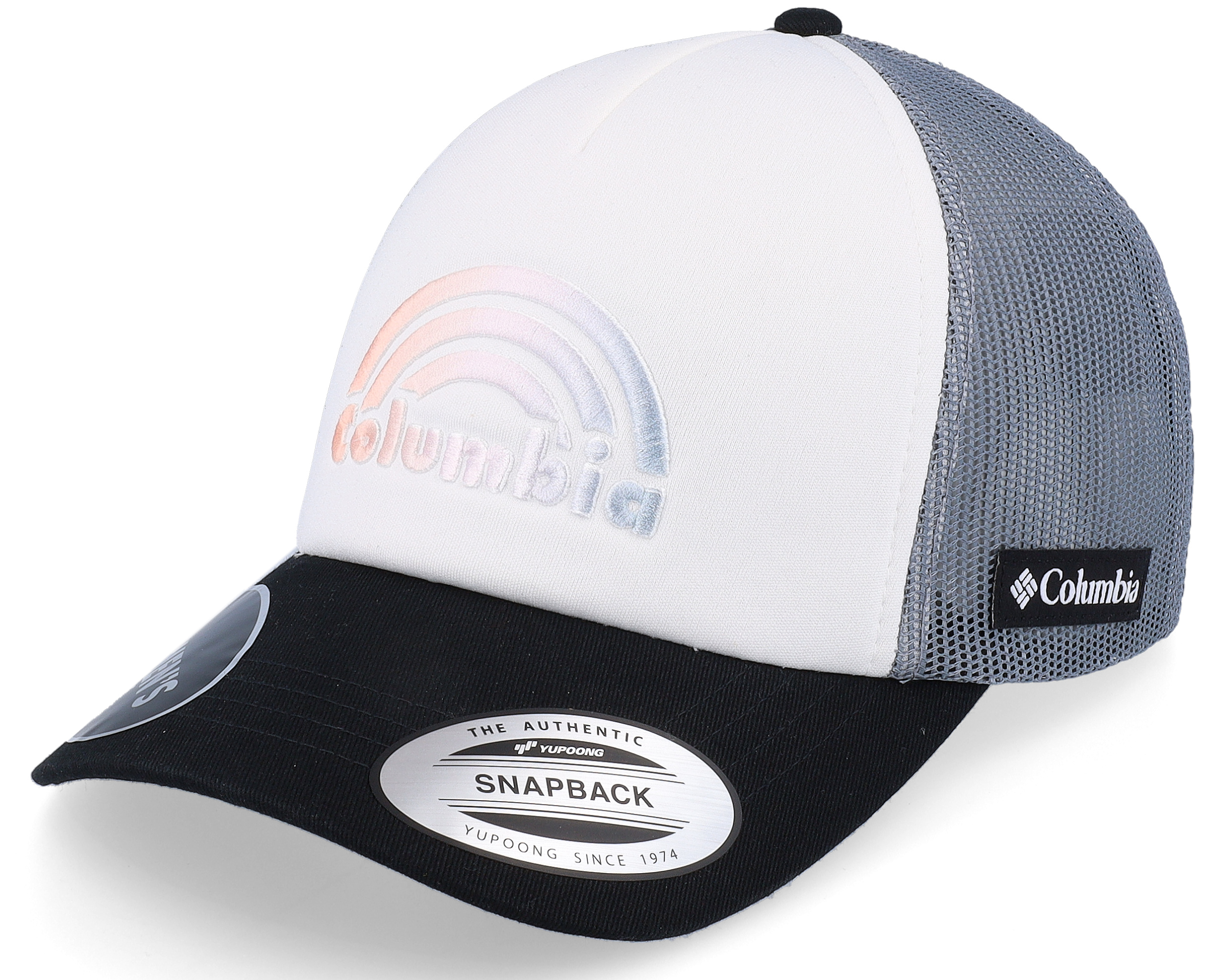 Womens Mesh Hat Ii White/Grey/Black Columbia | Hatstoreworld.com