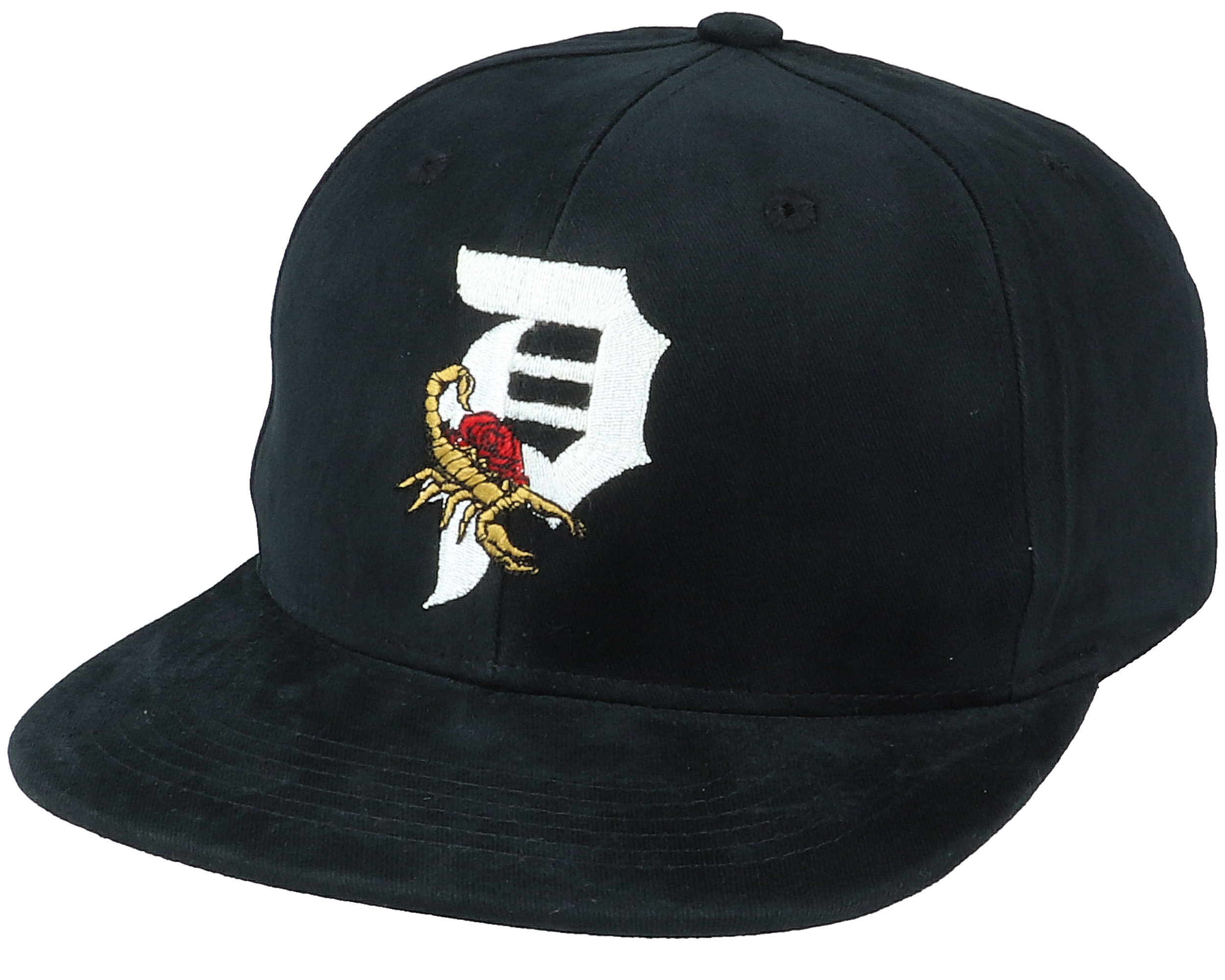 Scorpion Rose Black Snapback | Hatstoreworld.com