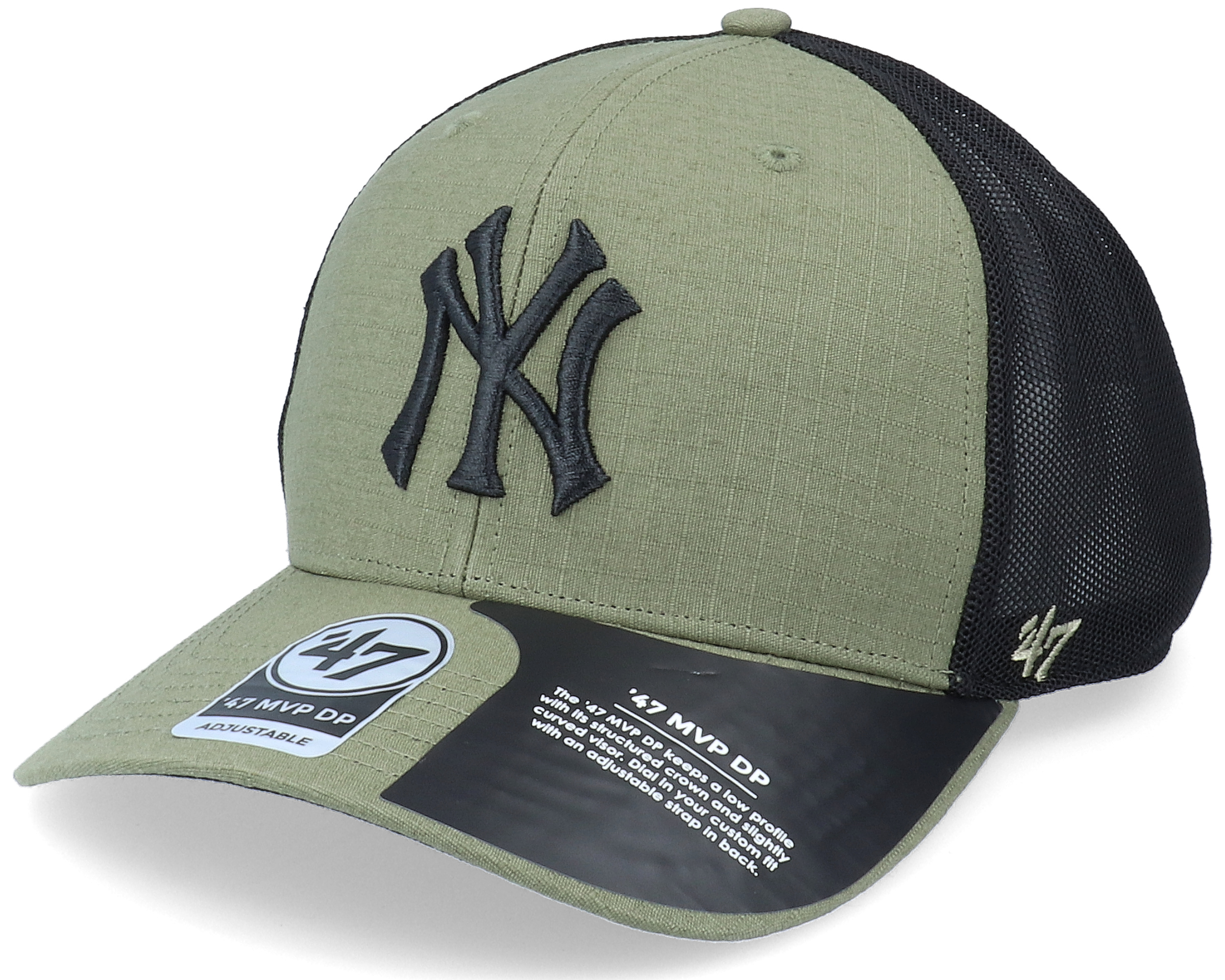 New York Yankees Grid Lock Mesh Mvp Dp Canopy/Black Trucker ...