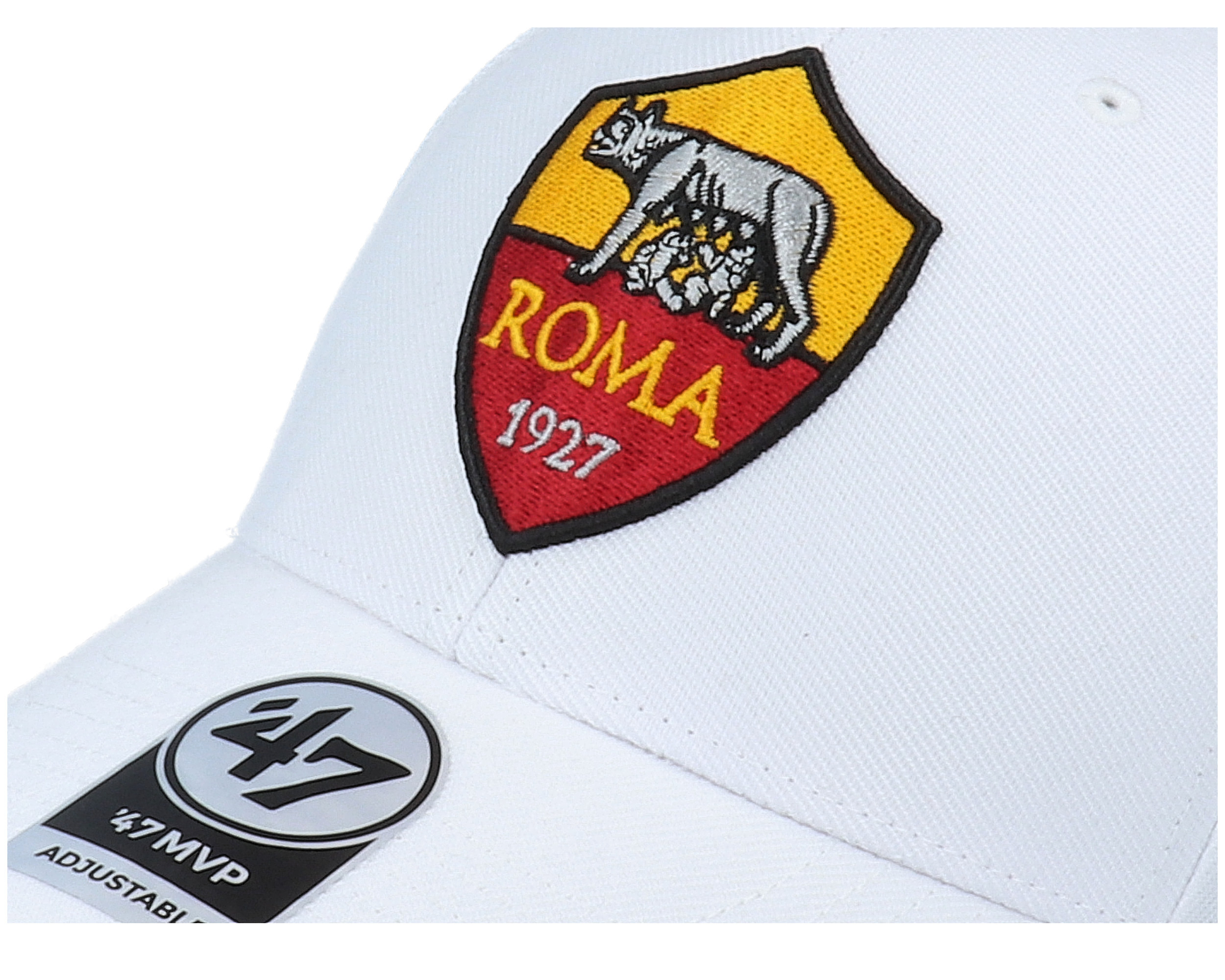AS Roma Mvp White Adjustable - 47 Brand cap | Hatstoreworld.com