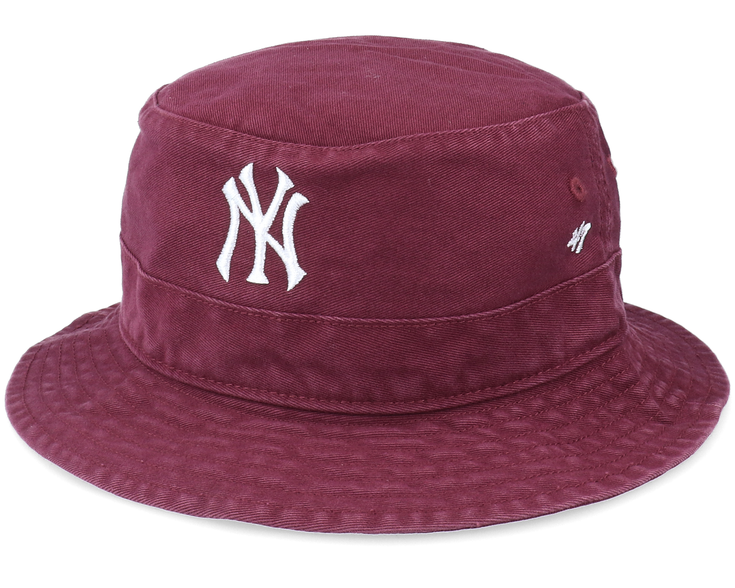 New York Yankees Dark Maroon Bucket | Hatstoreworld.com