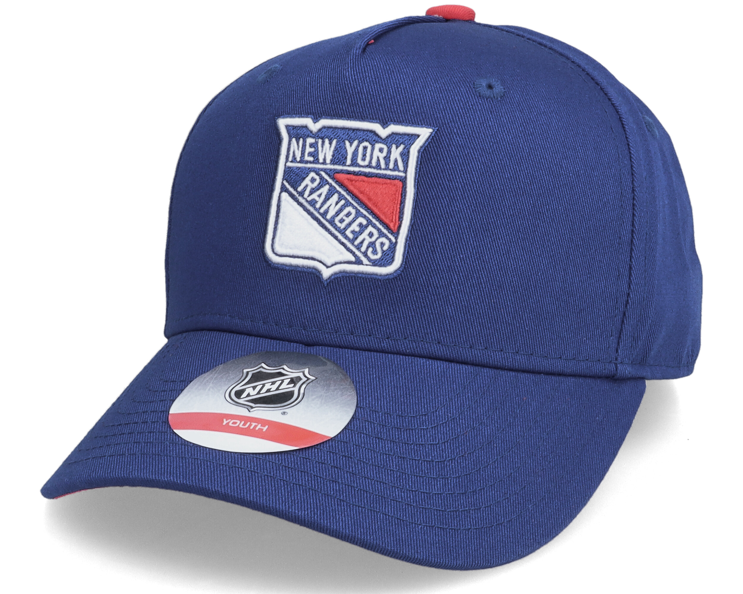 New York Rangers Precurved Rush Blue Adjustable - Outerstuff ...