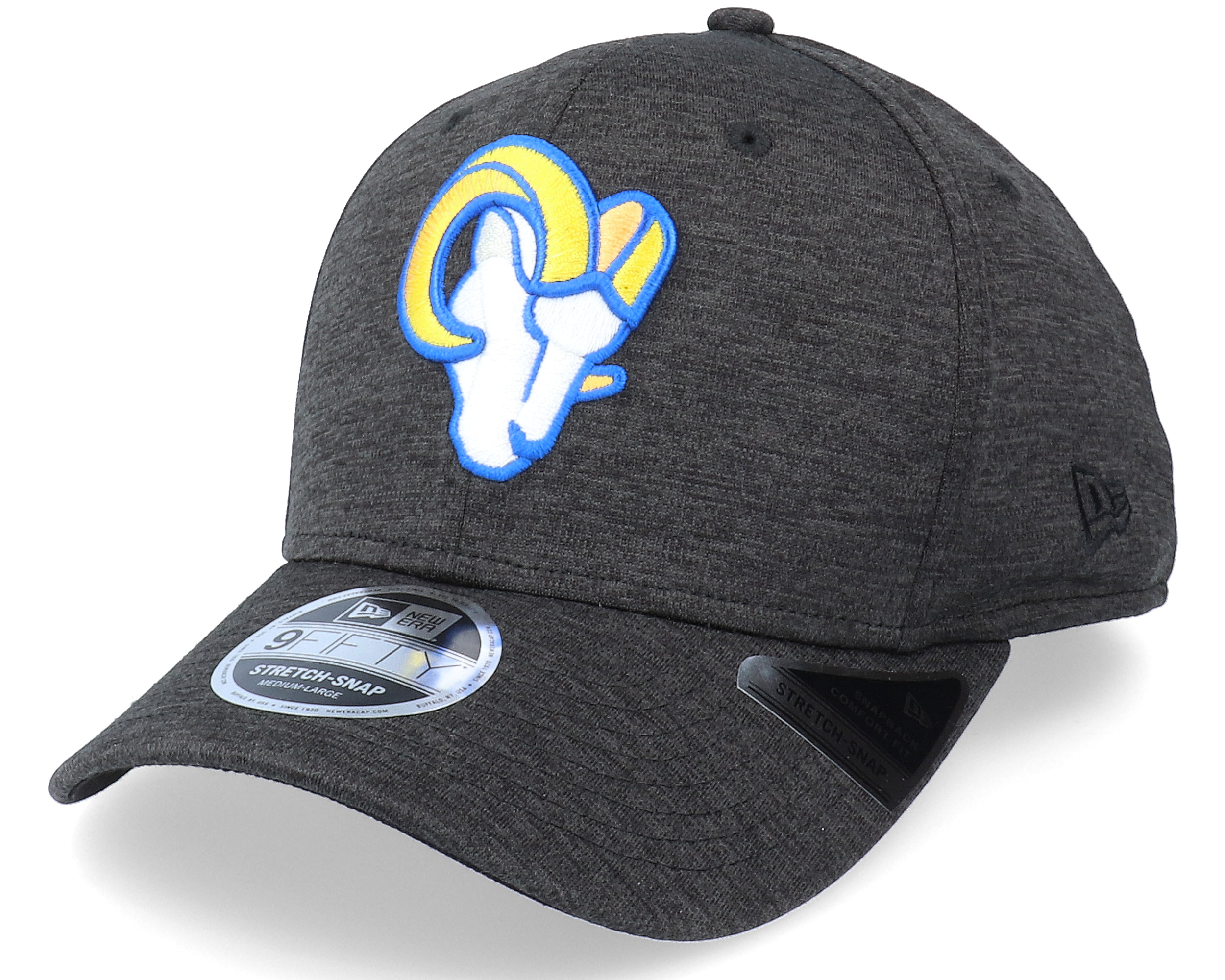 Los Angeles Rams Total Shadow Tech 9Fifty Black Adjustable ...