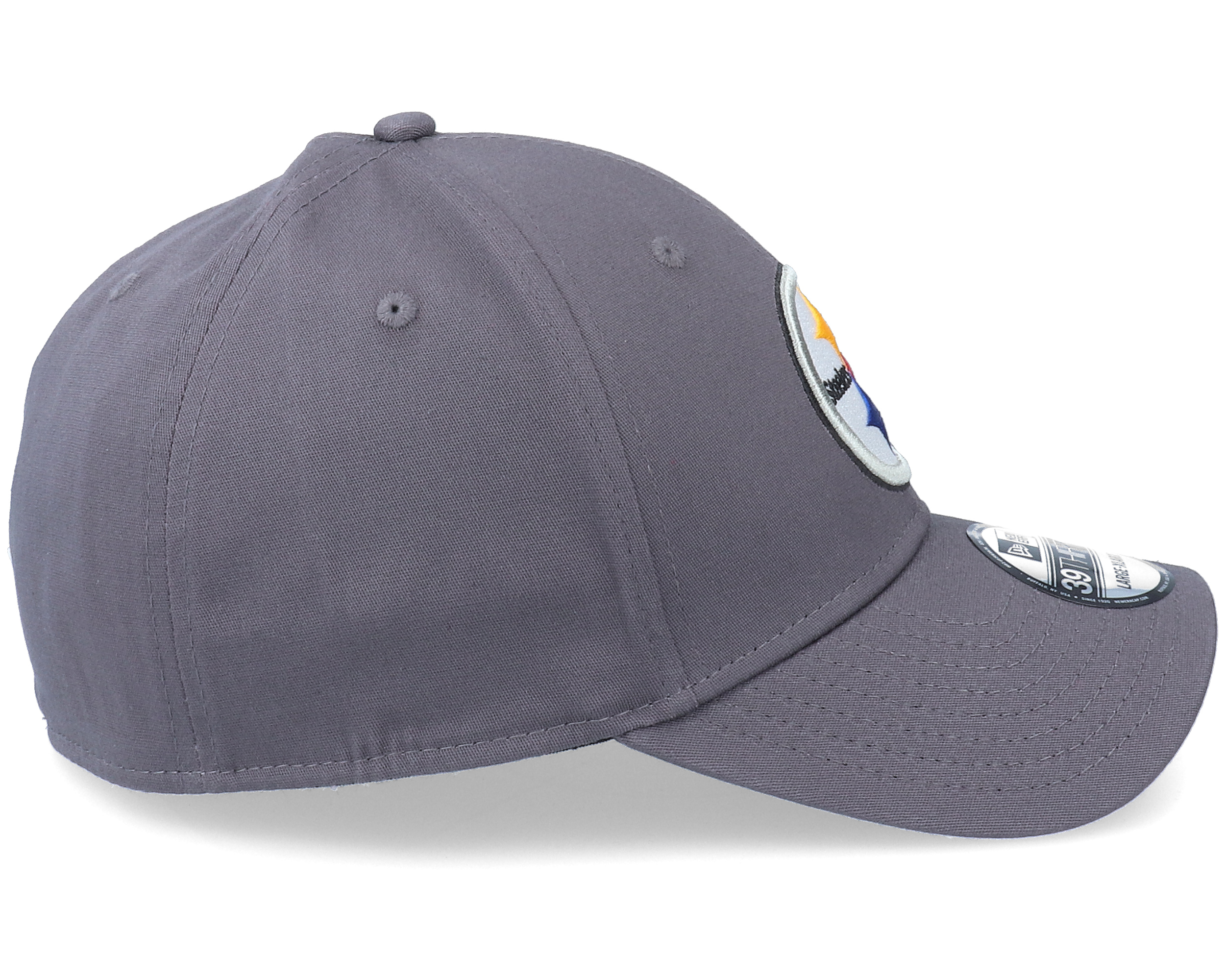 Pittsburgh Steelers NFL Team 39Thirty Dark Grey Flexfit - New Era cap ...