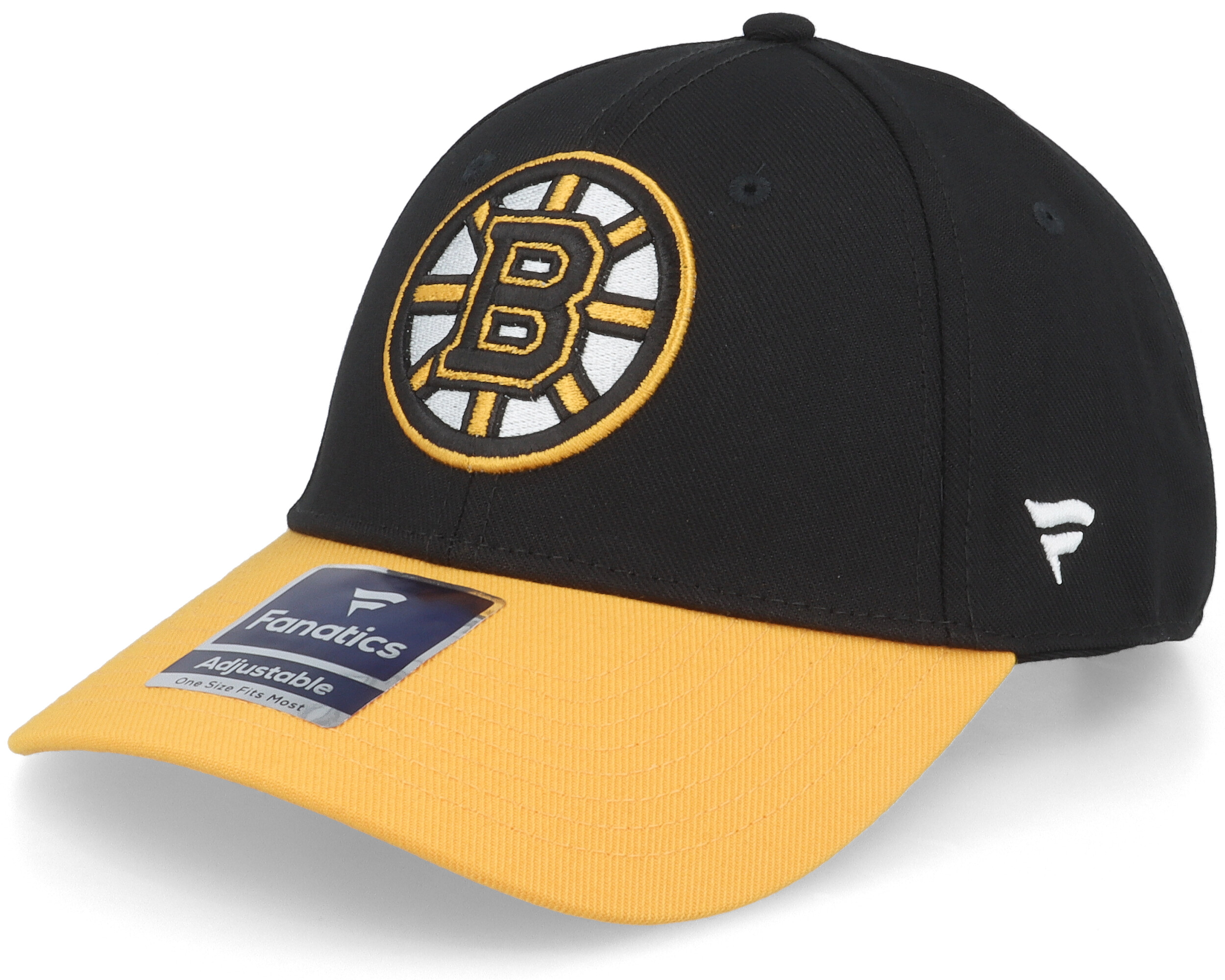 Boston Bruins Core Black/Gold Adjustable - Fanatics cap | Hatstoreworld.com