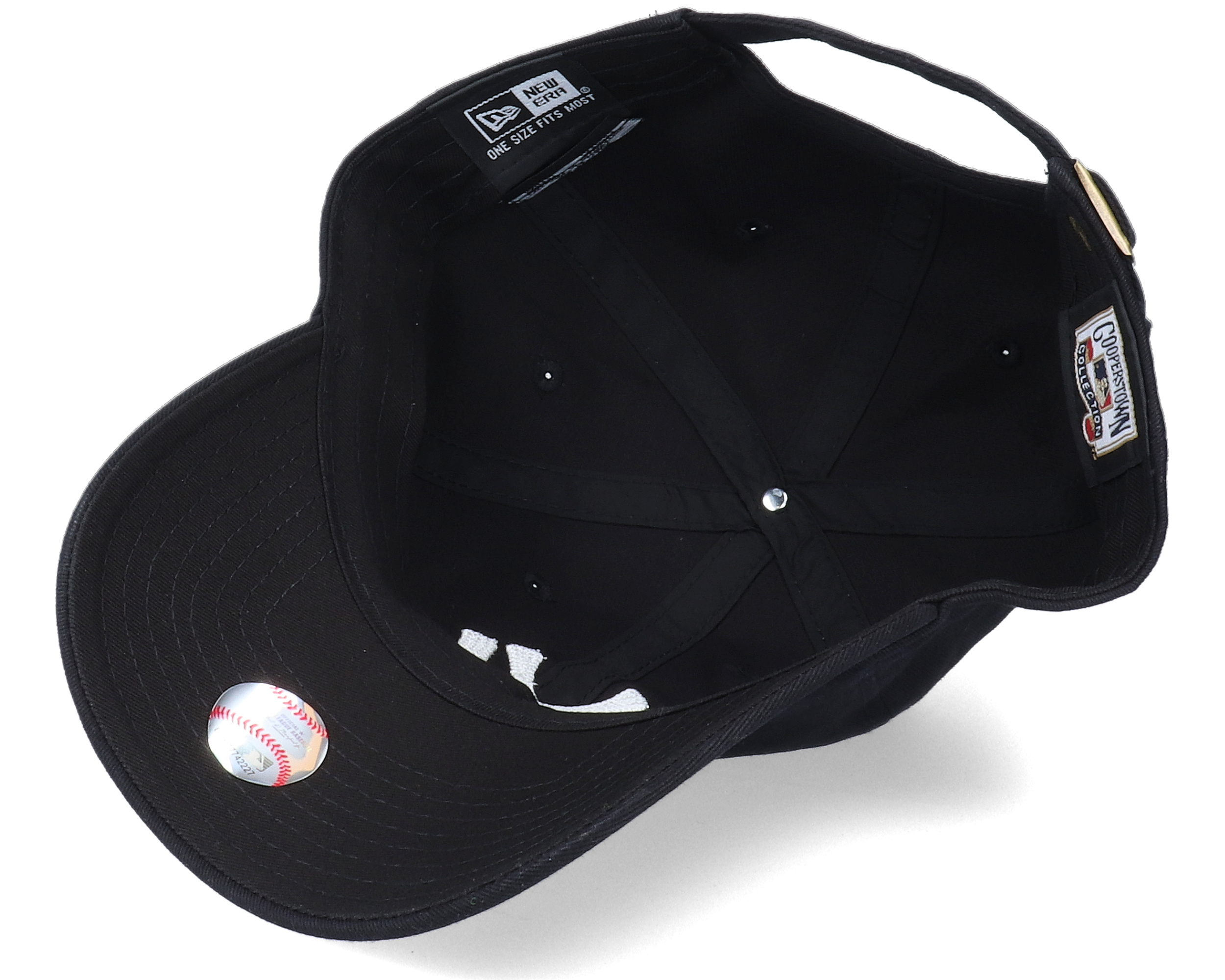 New York Yankees Cooperstown Cscl 9TWENTY Black/White Dad Cap - New Era ...