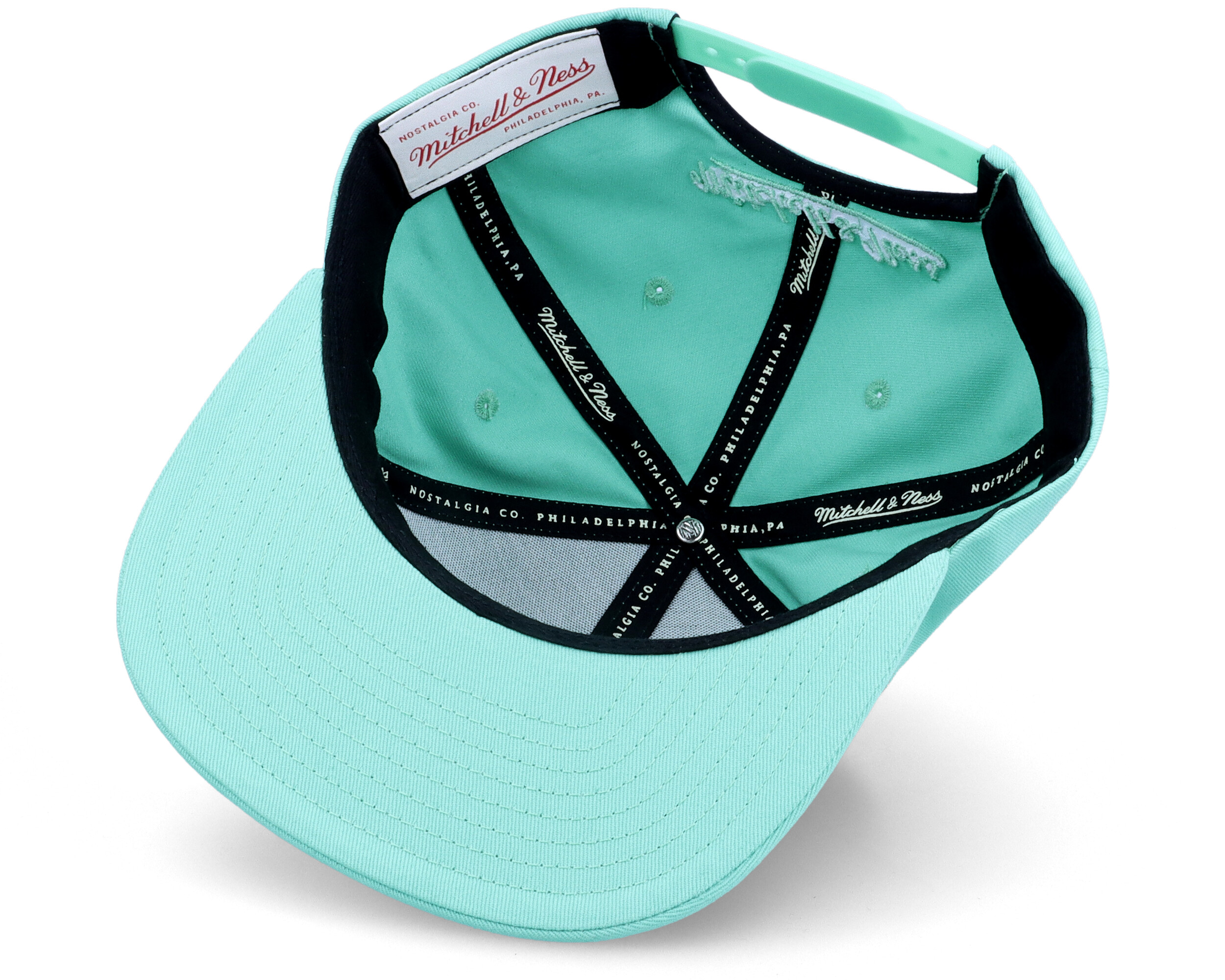 Own Brand Stacked Classic Script Teal Snapback | Hatstoreworld.com
