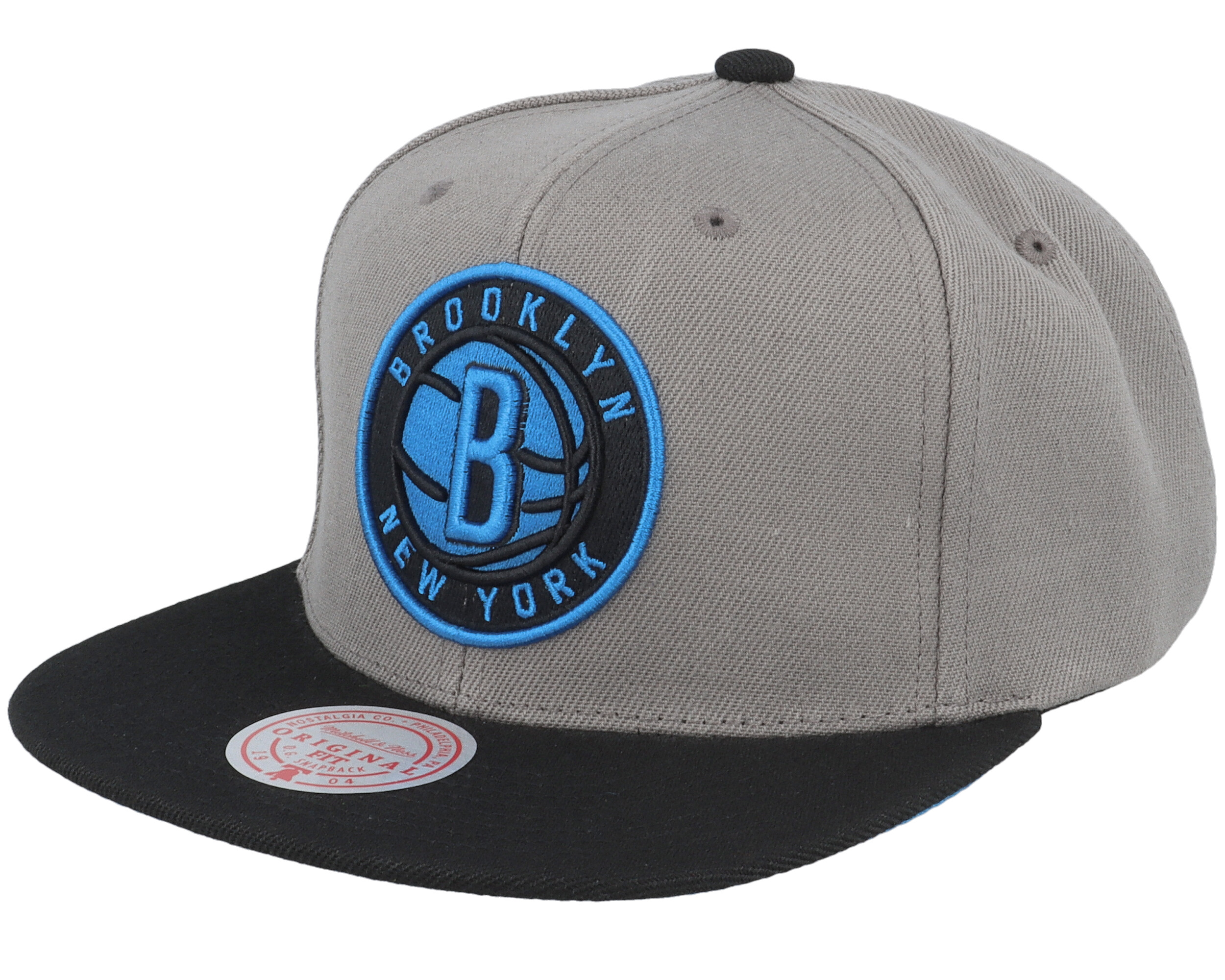 Brooklyn Nets Neon Lights Grey/Black Snapback | Hatstoreworld.com