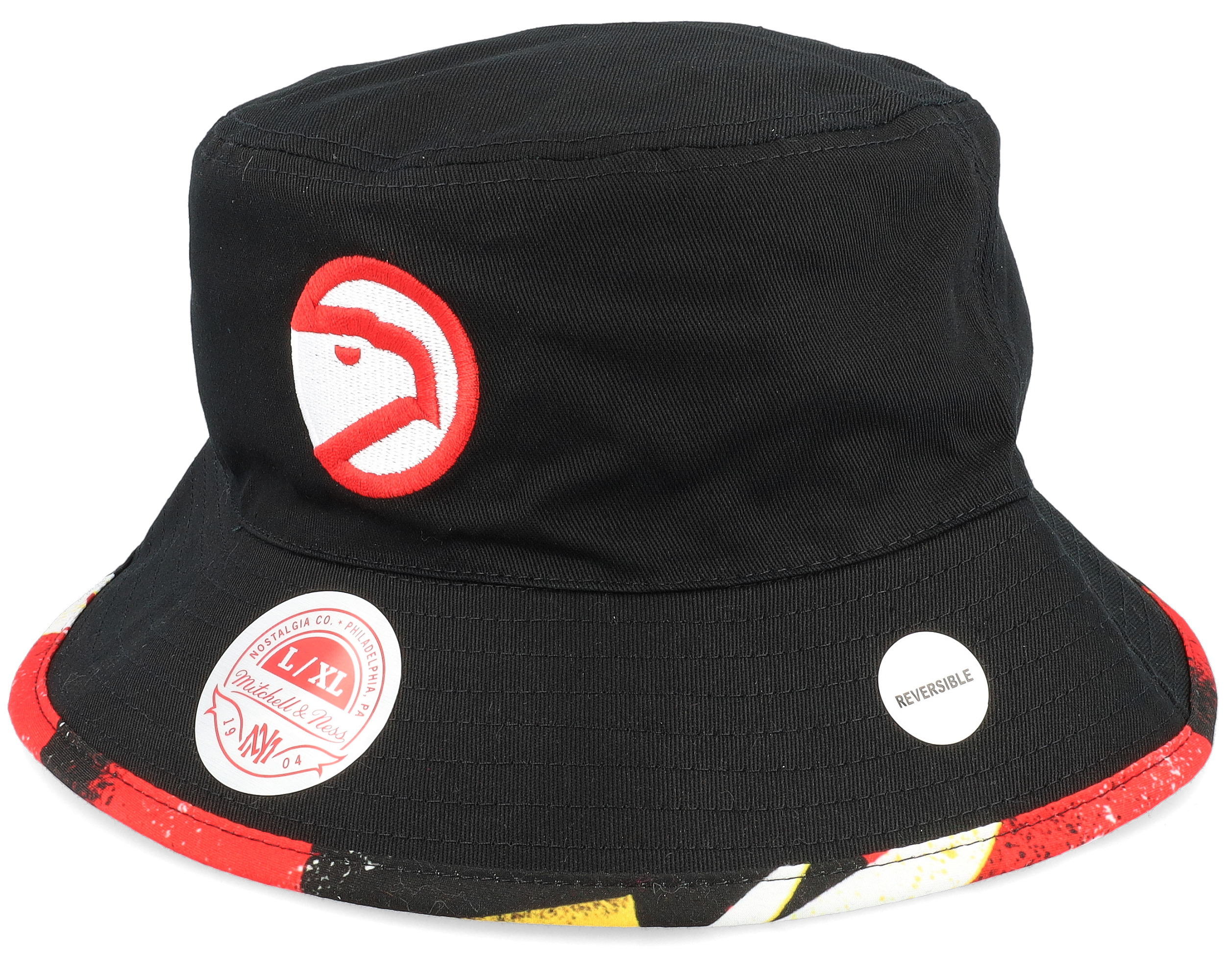 Atlanta Hawks Hyper Black Bucket | Hatstoreworld.com