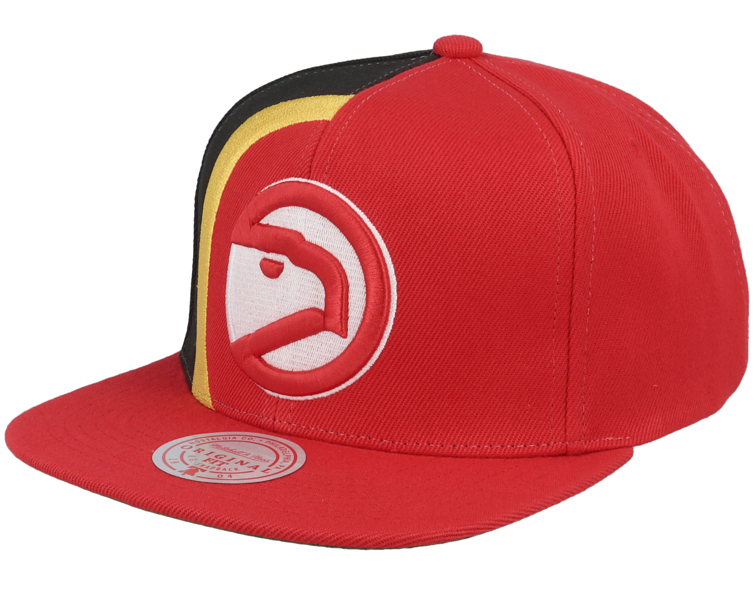 Atlanta Hawks Retroline Red/Black Snapback - Mitchell & Ness ...