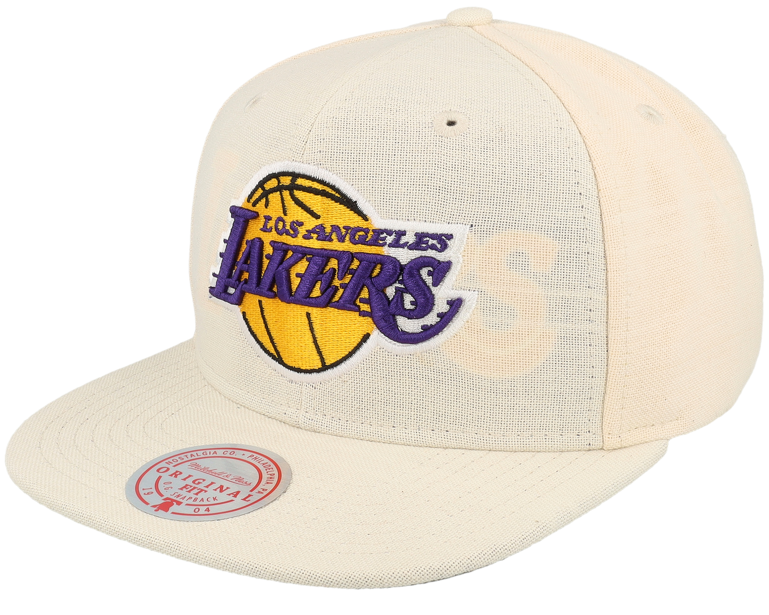 Los Angeles Lakers Cut Away Off White Snapback | Hatstoreworld.com