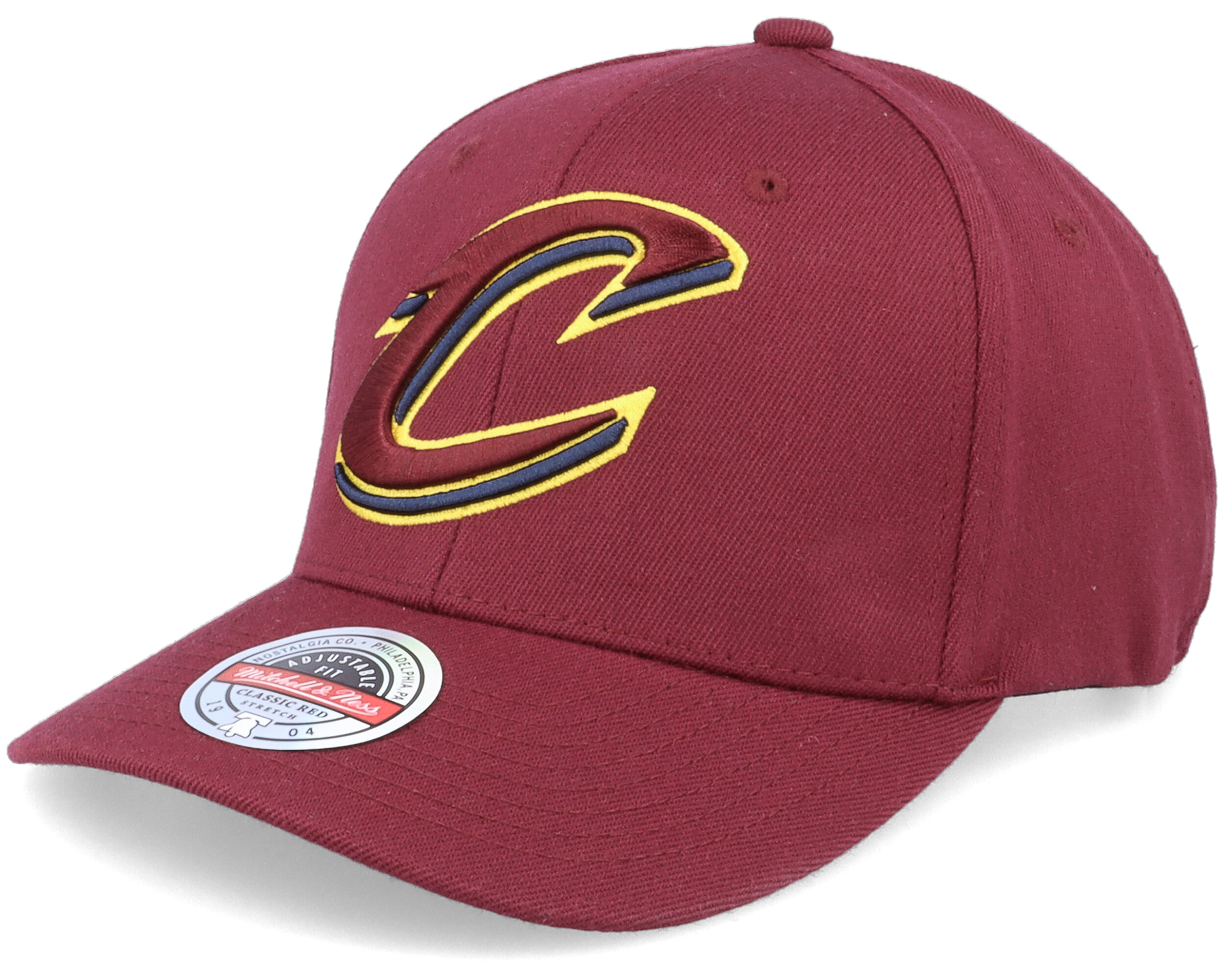 Cleveland Cavaliers Team Ground 2.0 Stretch Maroon Adjustable ...