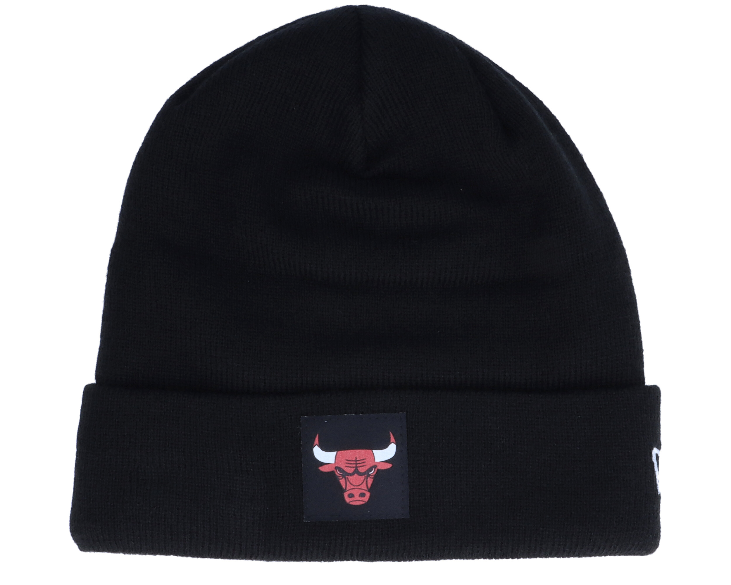 Chicago Bulls Team Beanie Black Cuff | Hatstoreworld.com