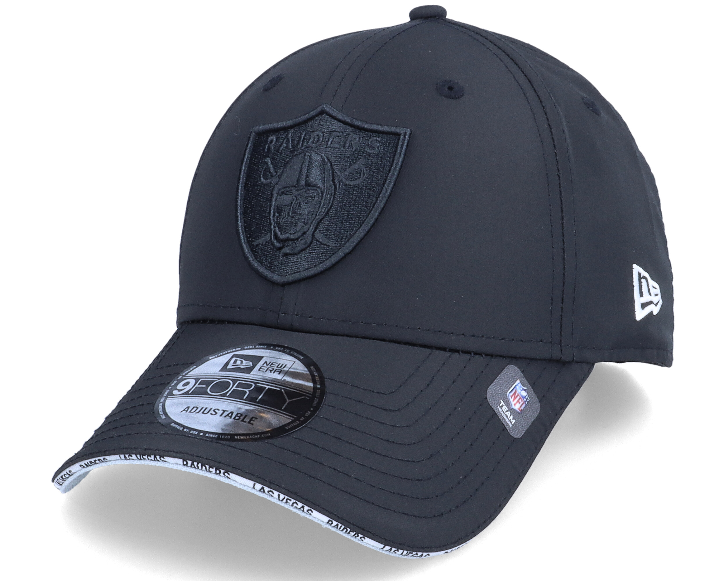Las Vegas Raiders Pipe Pop 9FORTY Black Adjustable - New Era ...