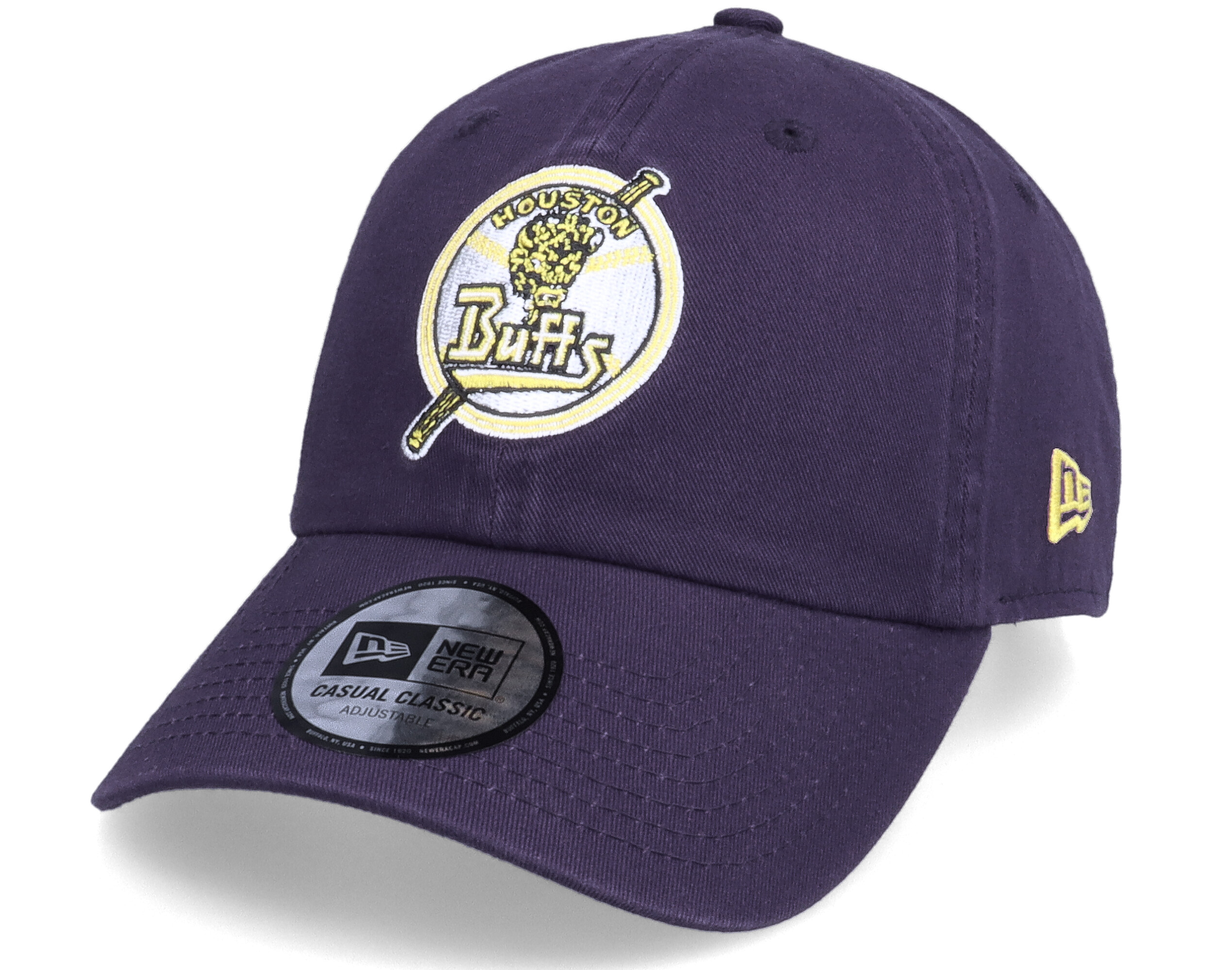 Houston Buffs Minor League 9TWENTY Purple Dad Cap | Hatstoreworld.com