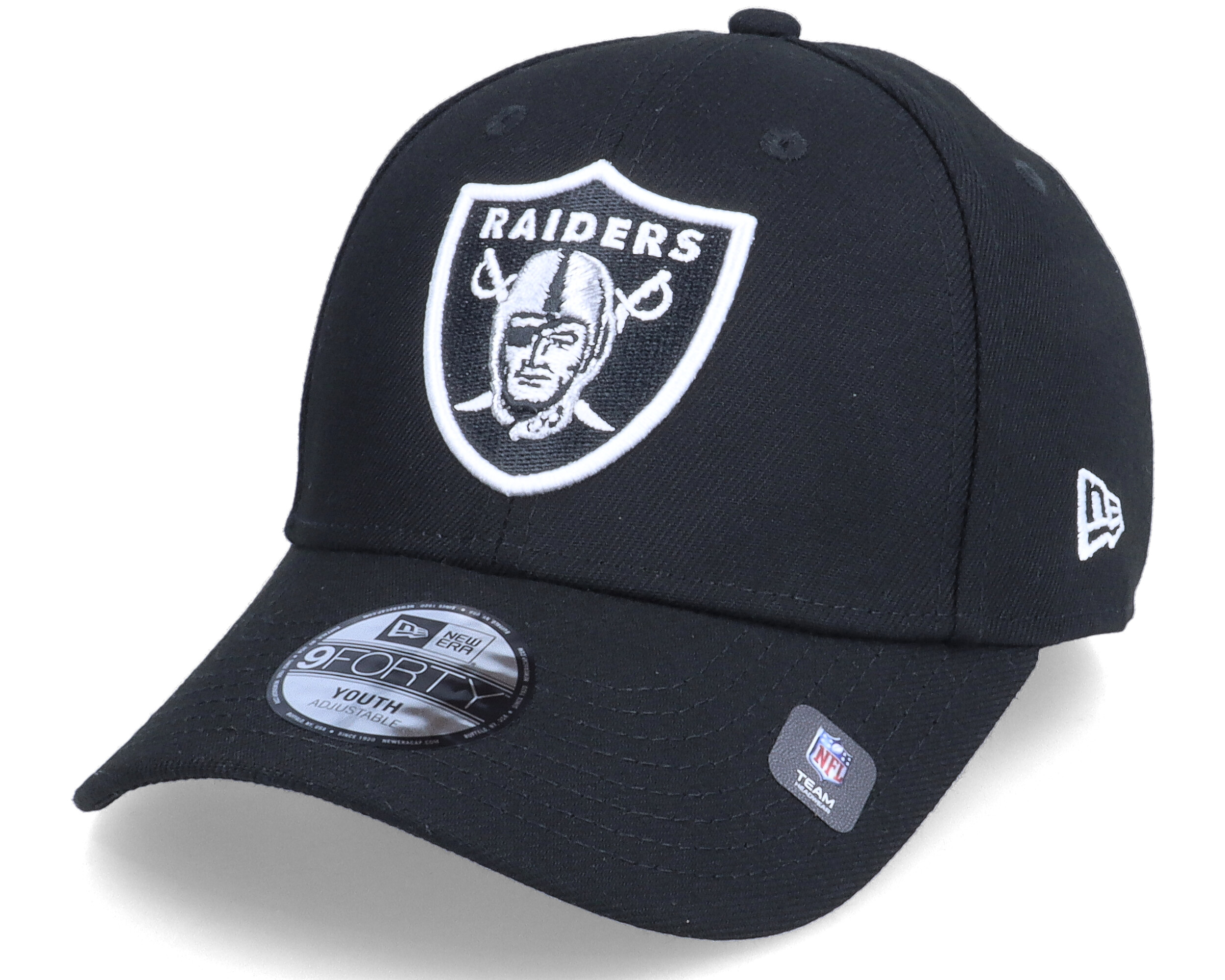 Kids Las Vegas Raiders 9Forty The League Black Adjustable ...