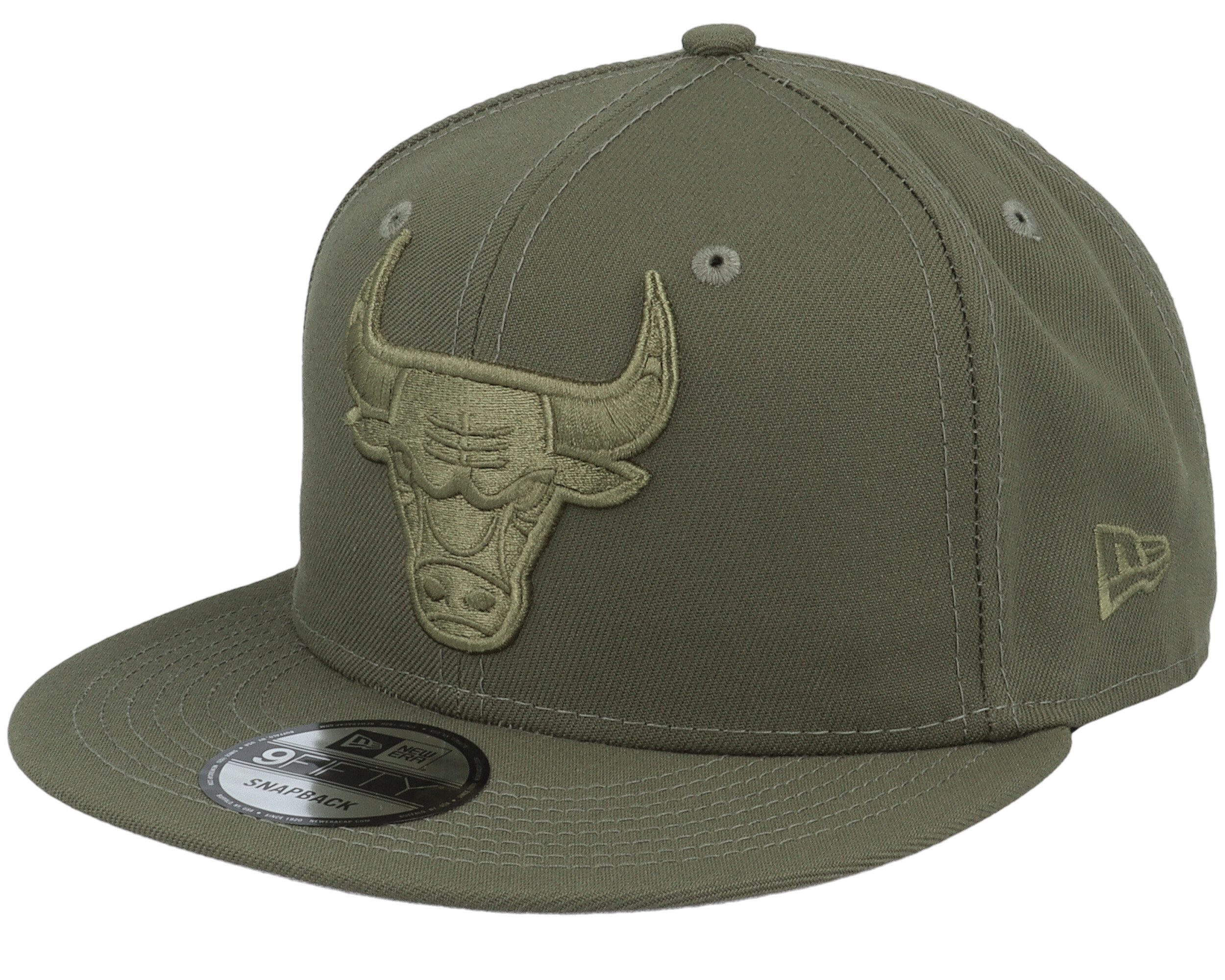 Chicago Bulls 9FIFTY Color Pack Olive Snapback - New Era ...