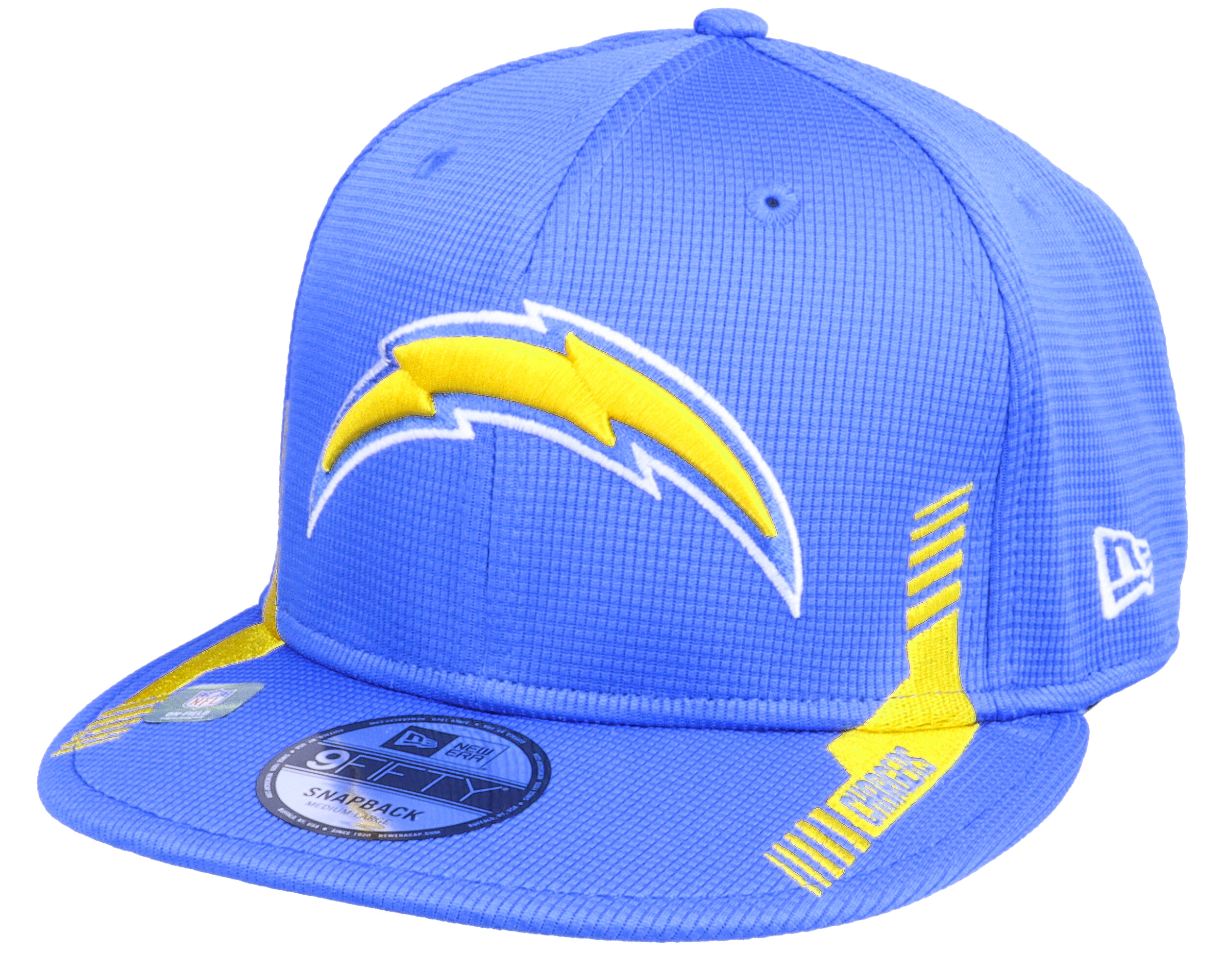 Los Angeles Chargers NFL21 Side Line 9FIFTY Blue Snapback ...