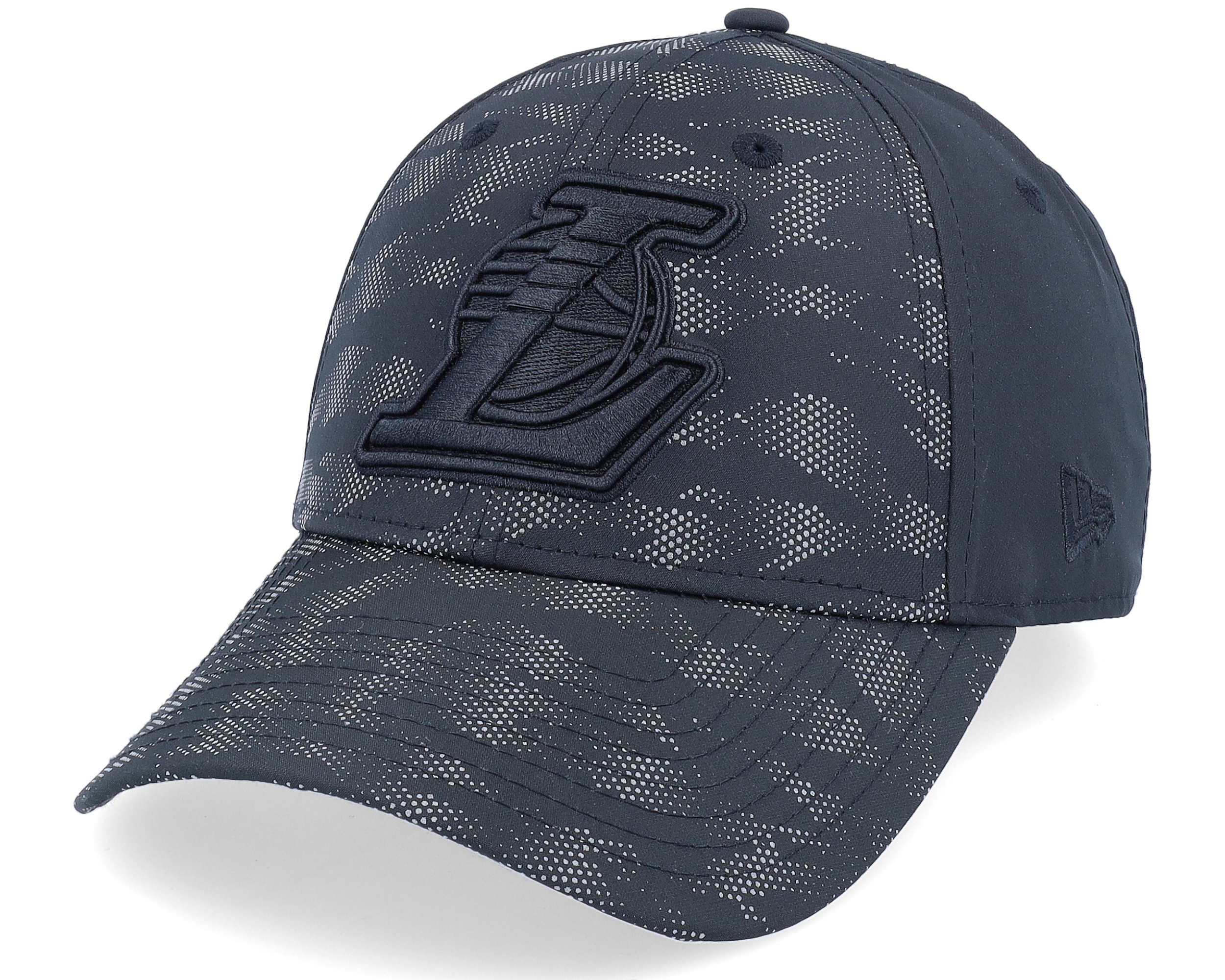 Los Angeles Lakers Reflective Pack 9FORTY Black Adjustable ...