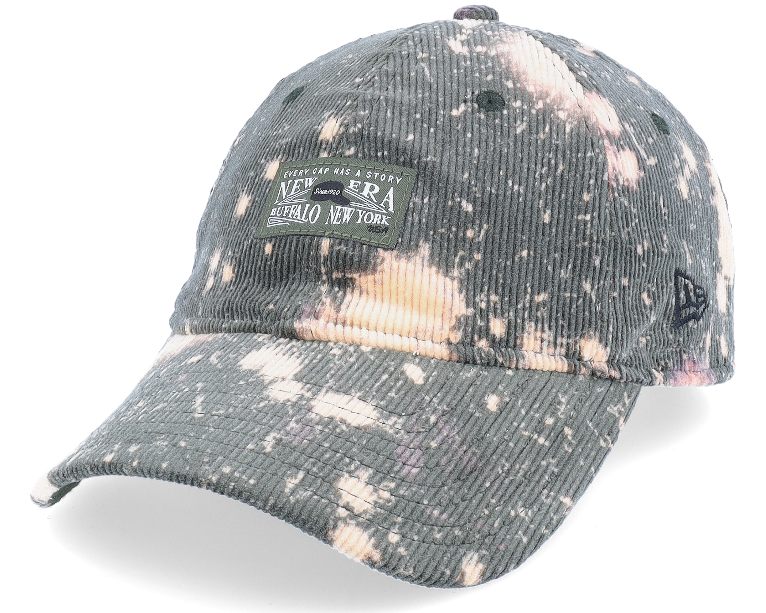 Dyed Cord 9TWENTY Olive/Beige Dad Cap | Hatstoreworld.com