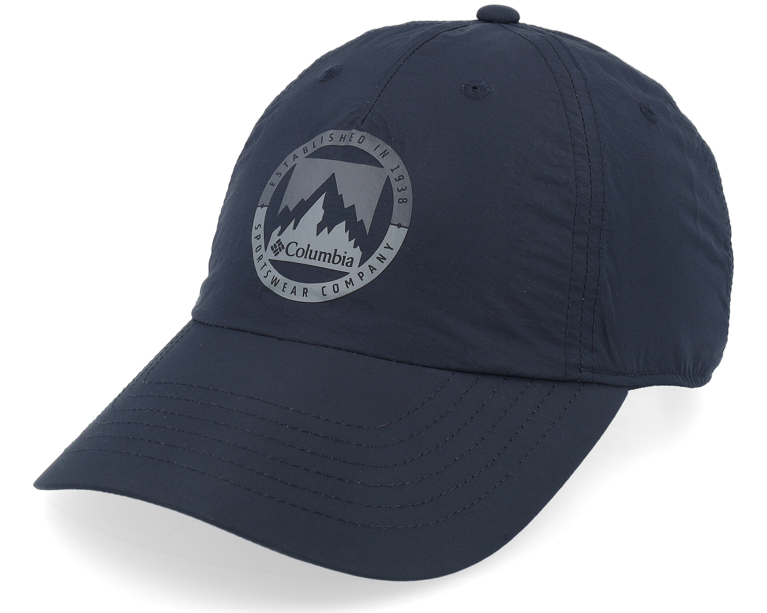 Spring Canyon Ball Cap Black, Sawtooth Dad Cap | Hatstoreworld.com