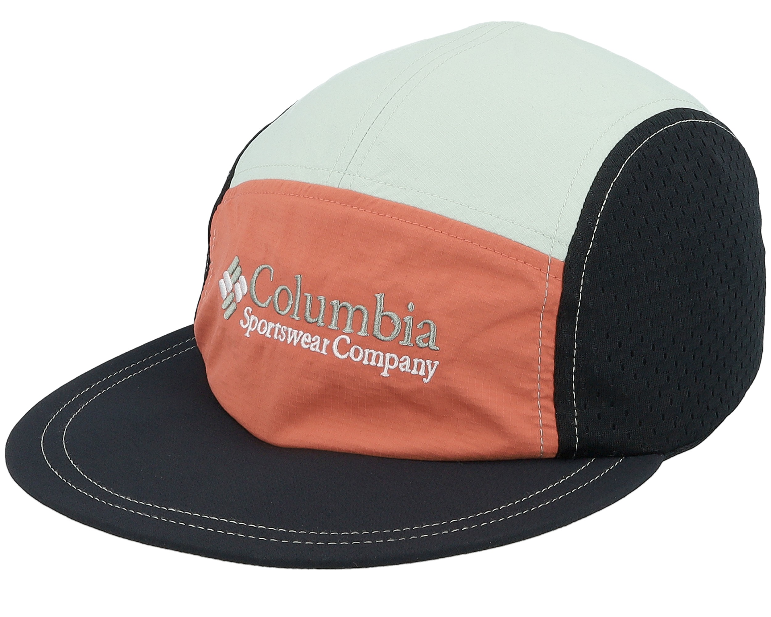 Wingmark Mars/Black/Cool Green 5-Panel - Columbia | Hatstore.com