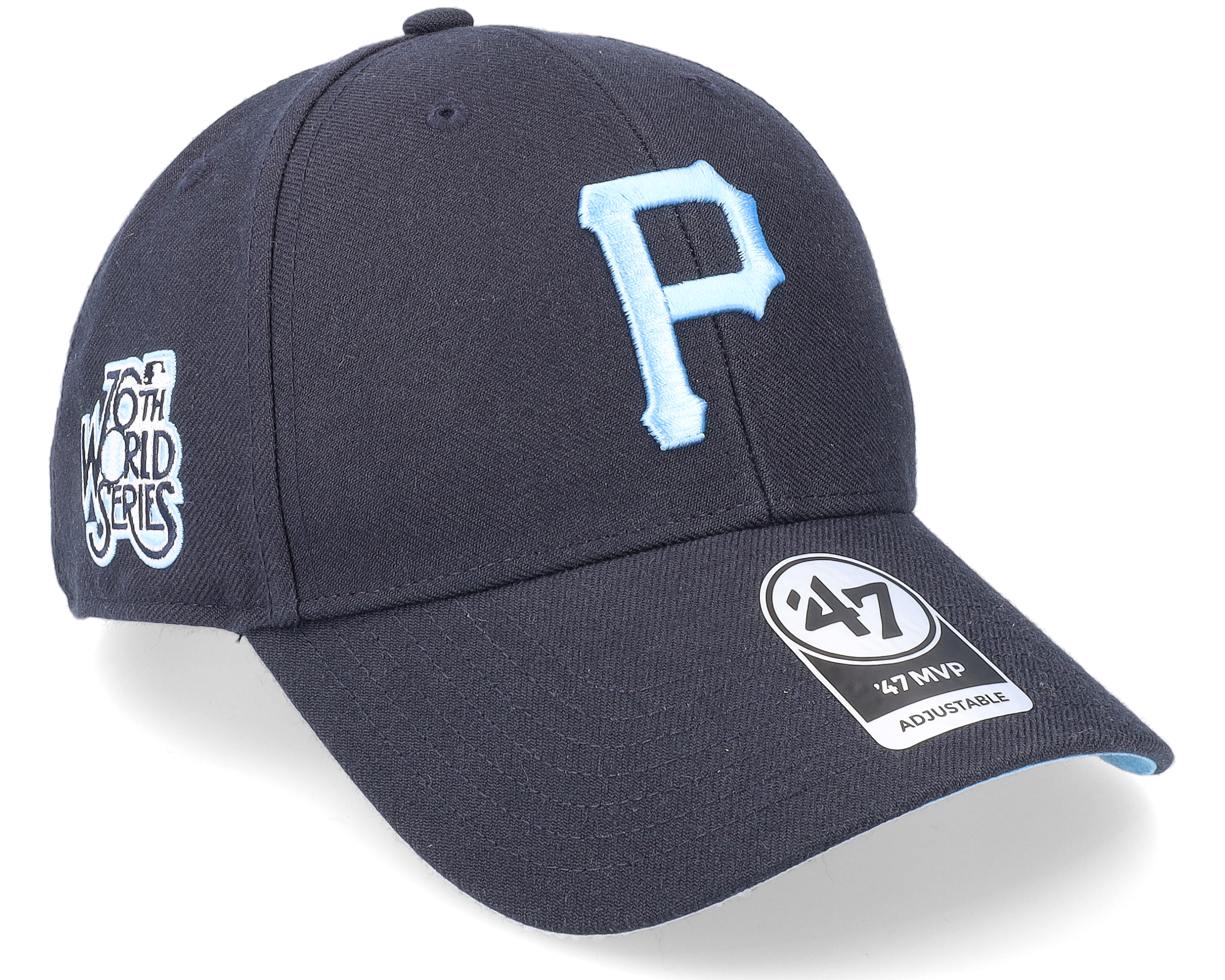Pittsburgh Pirates MLB Sure Shot MVP Navy Adjustable | Hatstoreworld.com