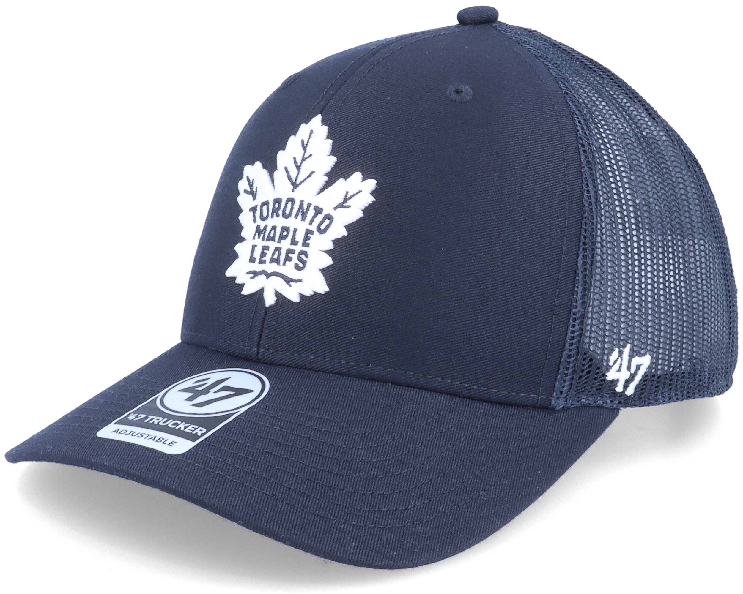 Toronto Maple Leafs NHL Navy Trucker - 47 Brand | Hatstoreworld.com