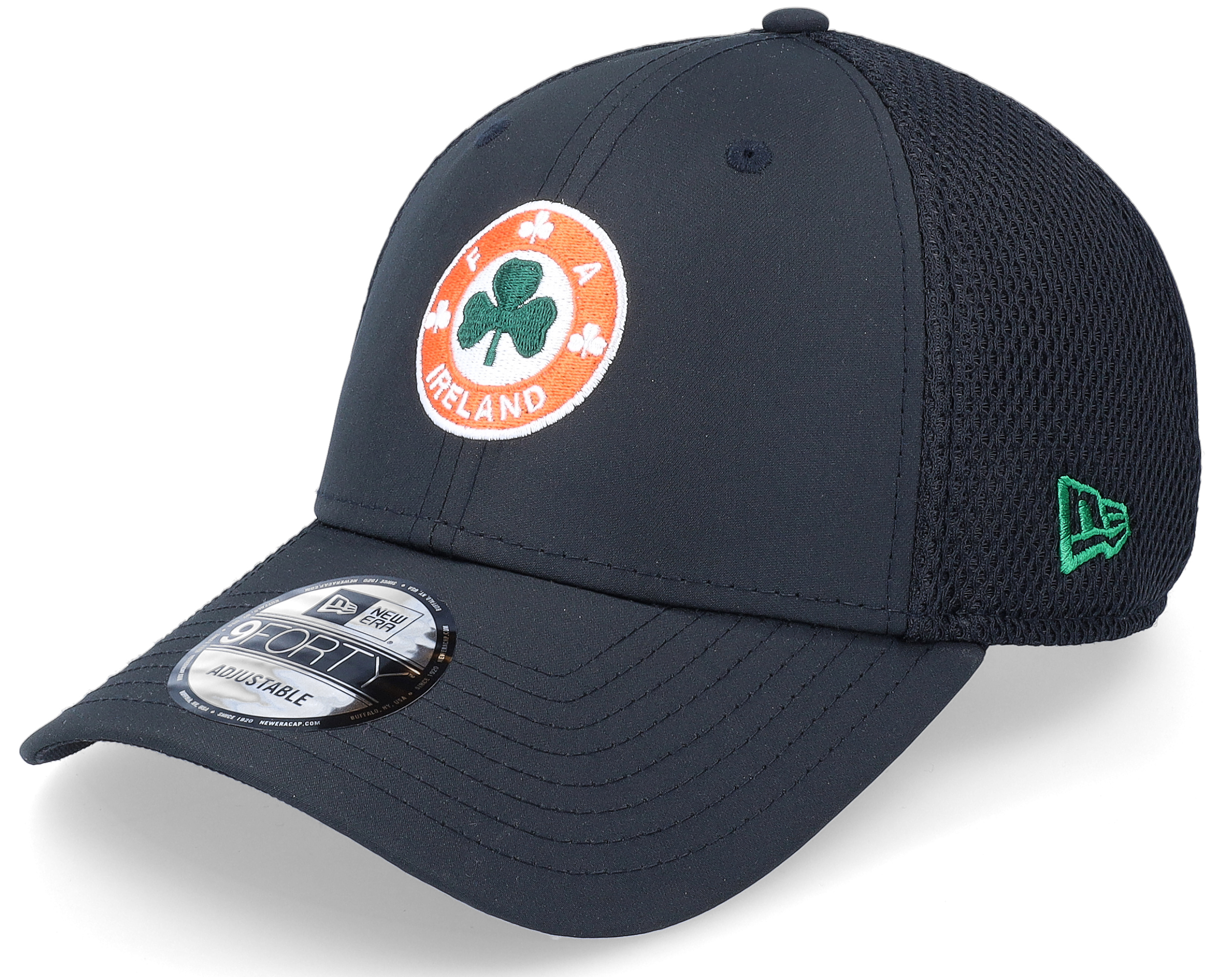 FA Ireland Rear Arch 9FORTY Black Trucker - New Era | Hatstoreworld.com