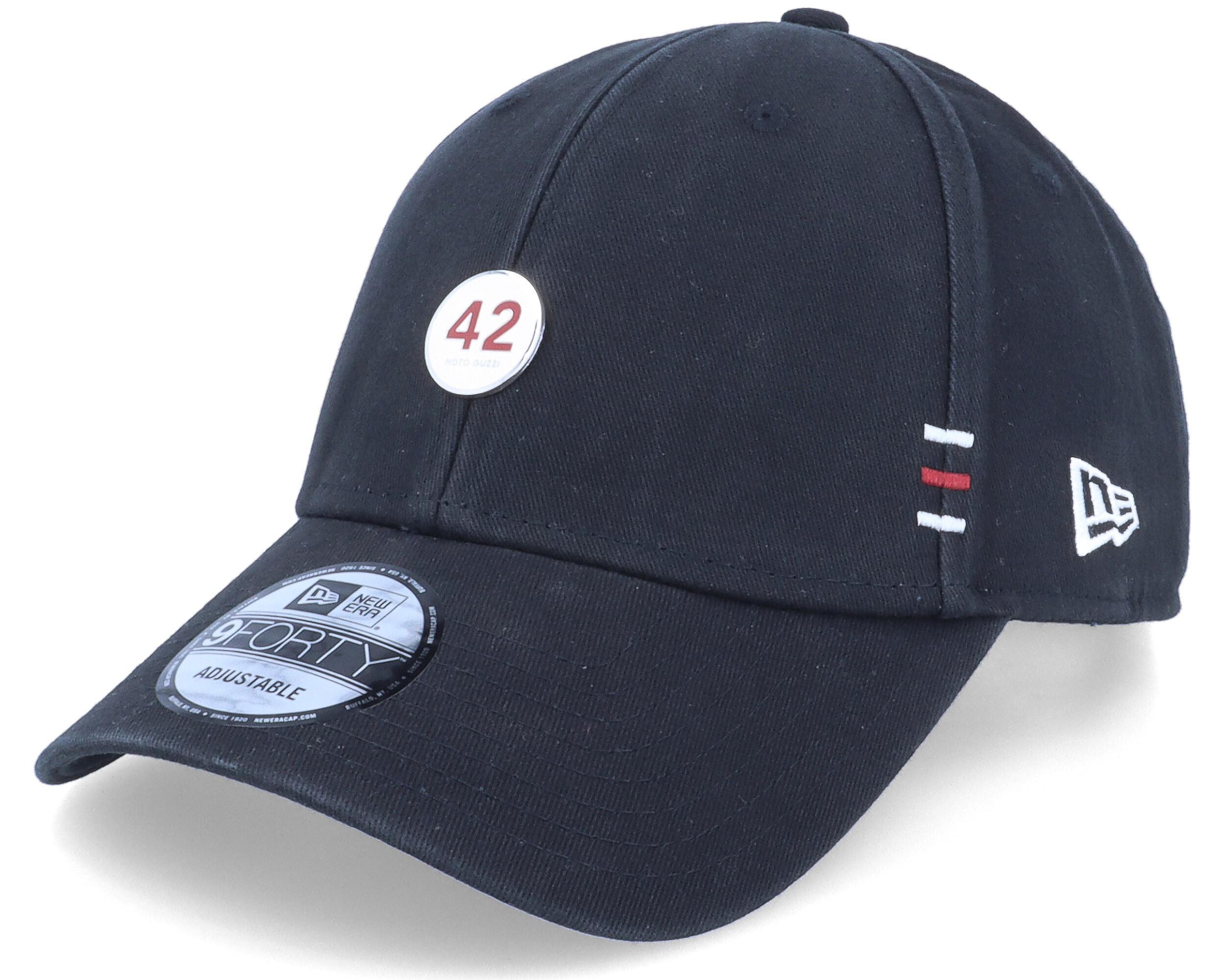 Moto Guzzi Brushed Cotton 9FORTY Black Adjustable - New Era ...